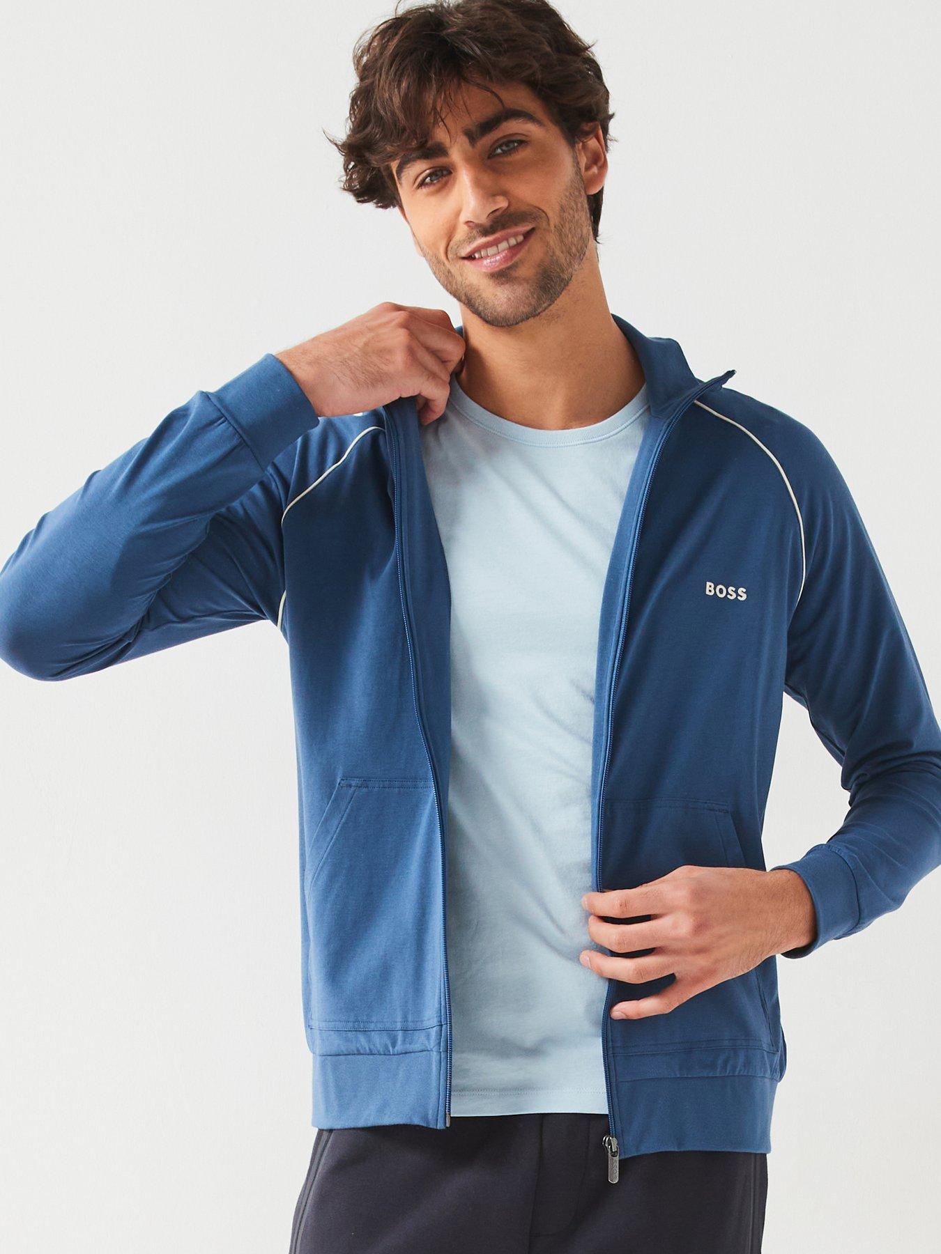 BOSS Mix & Match Loungewear Track Top-blue | Very