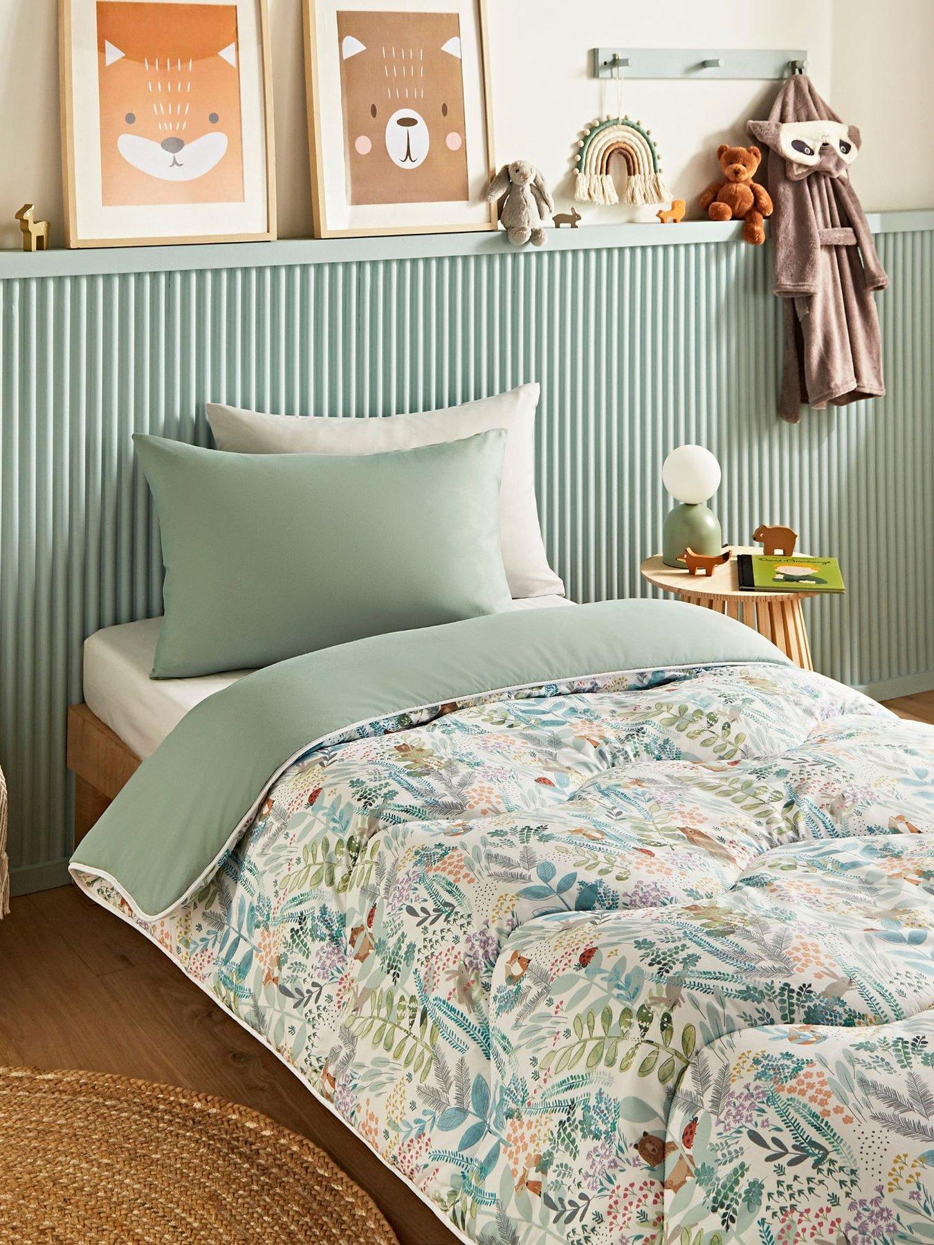 Night Lark Into The Woods 10.5 Tog Coverless Quilt and Pillowcase Set ...