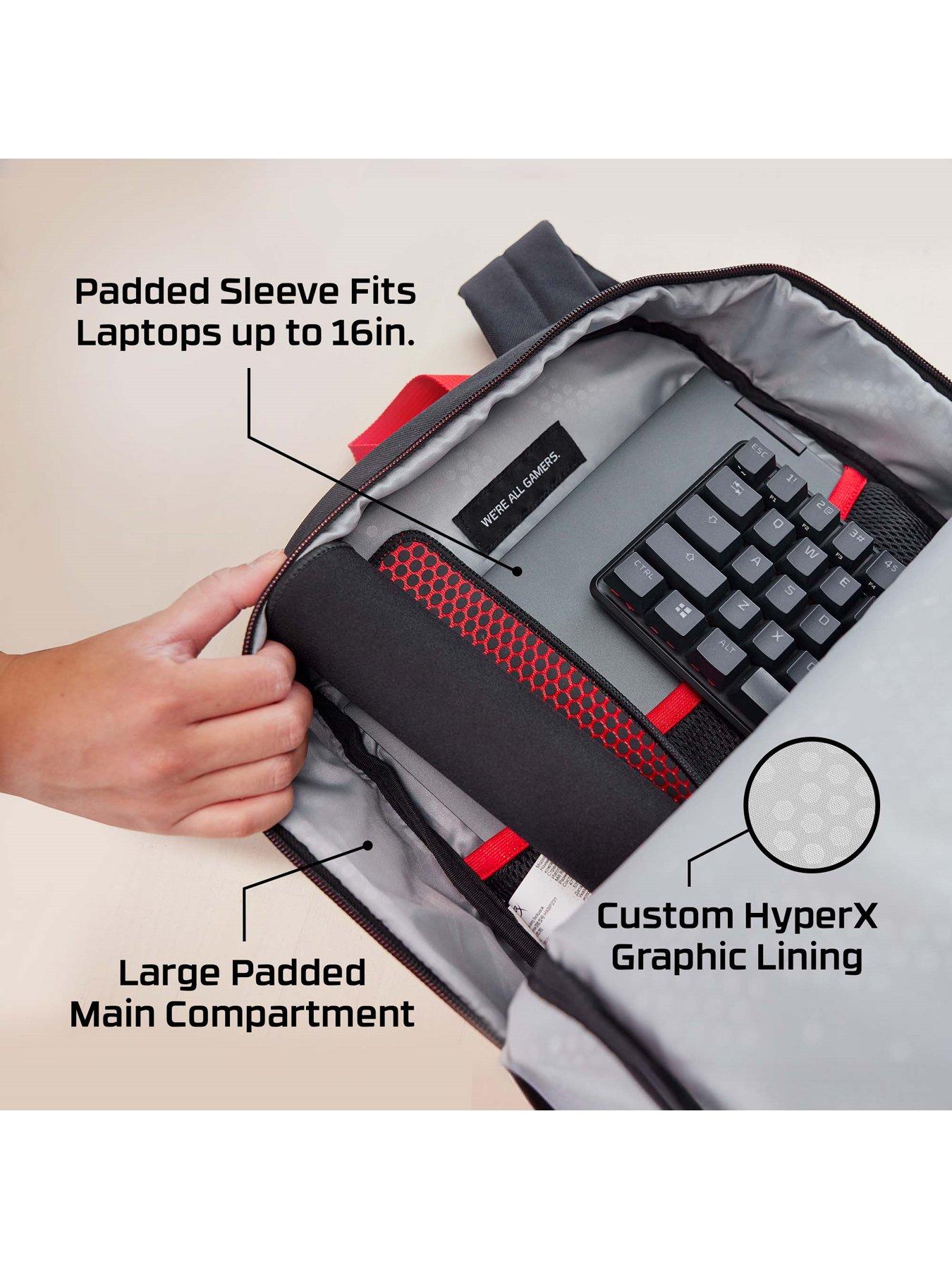 HYPERX Delta Gaming Backpack | Up to 16'' laptops | Durable | Water ...