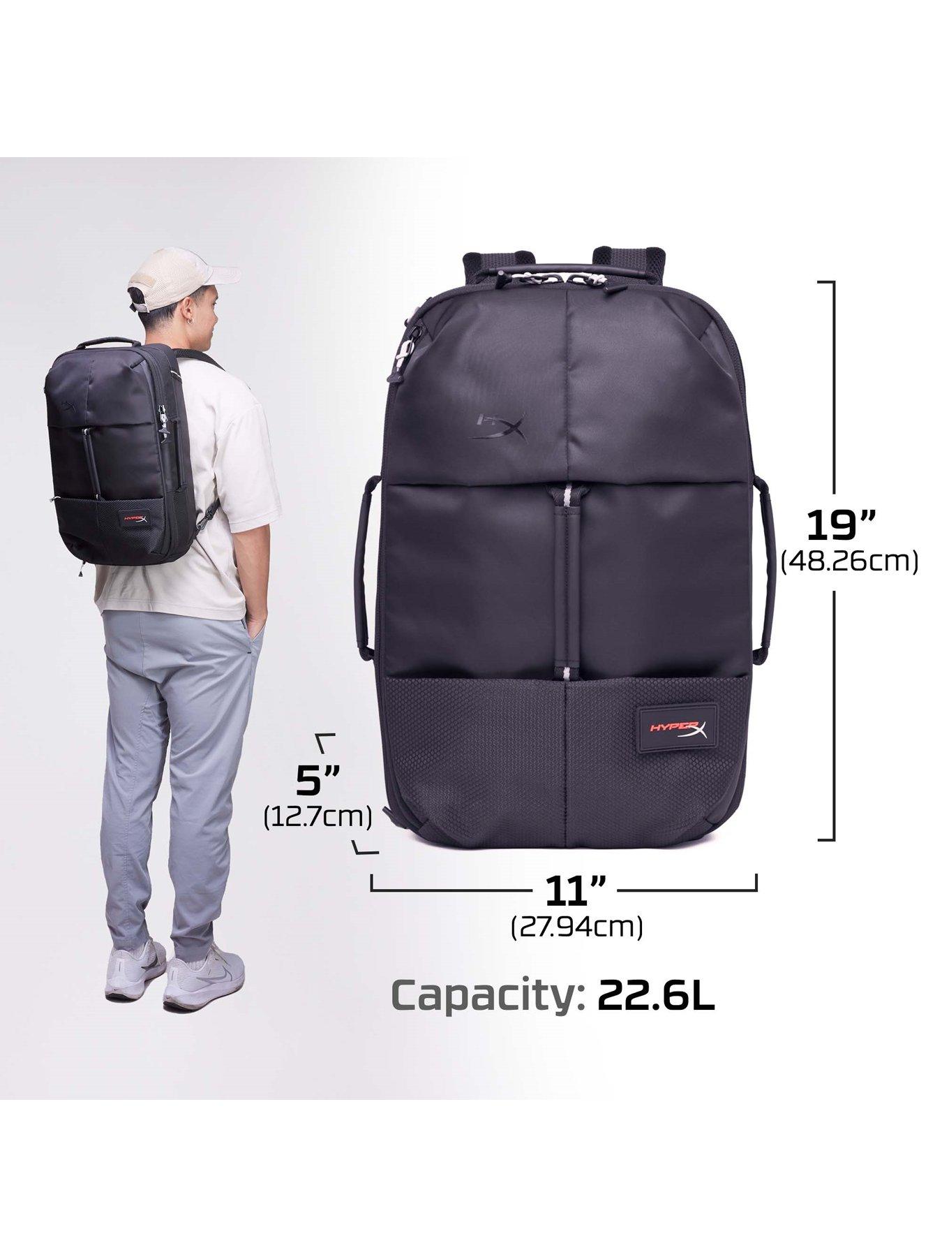 HYPERX Knight Gaming Backpack | Up to 16'' laptops | 22.6L | Durable ...