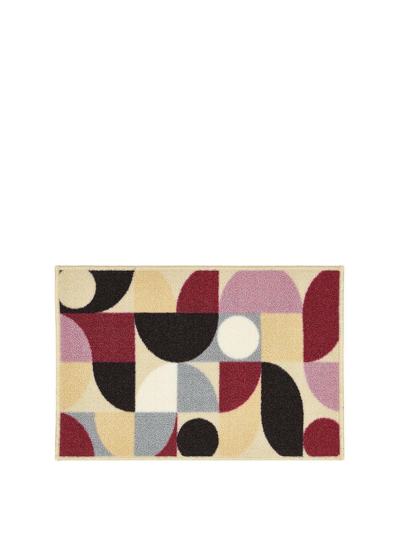 Very Home Purple Geo Mat & Runner Set | Very