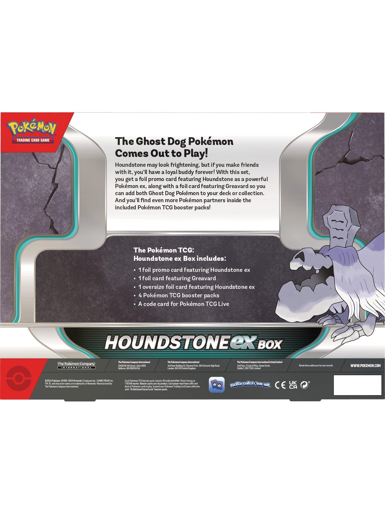 Pokemon TCG: Houndstone Ex Box | Very