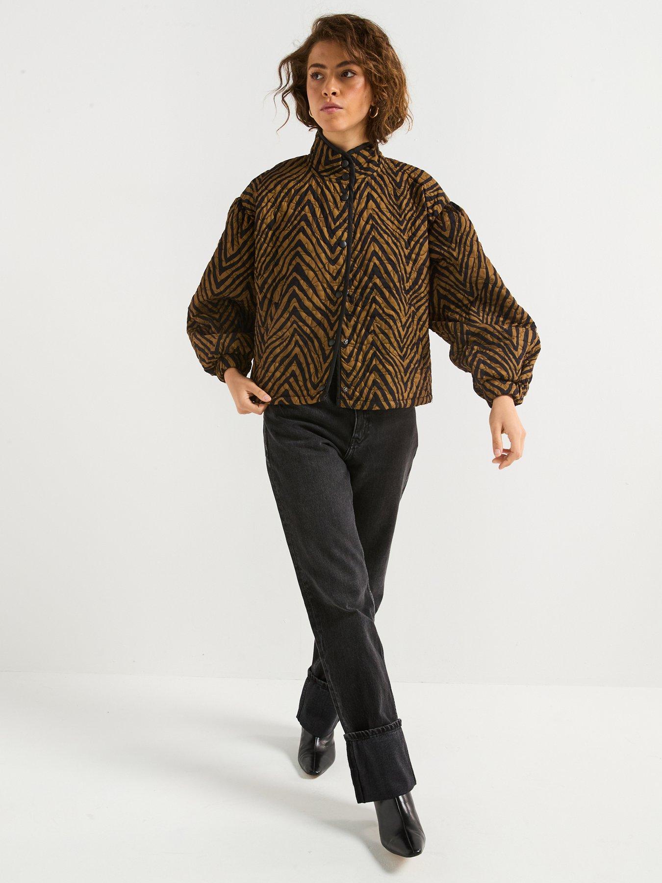 Vero Moda Lola Quilted Bomber Jacket - Multi | Very