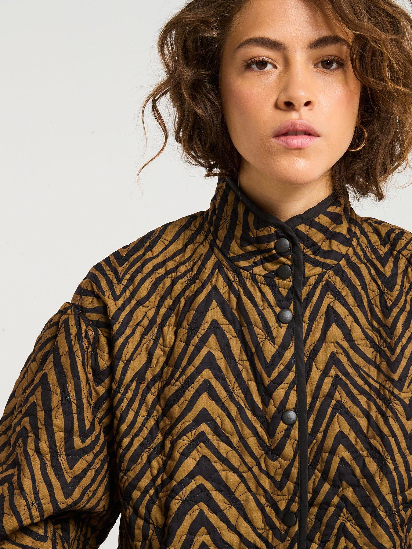 Vero Moda Lola Quilted Bomber Jacket - Multi | Very