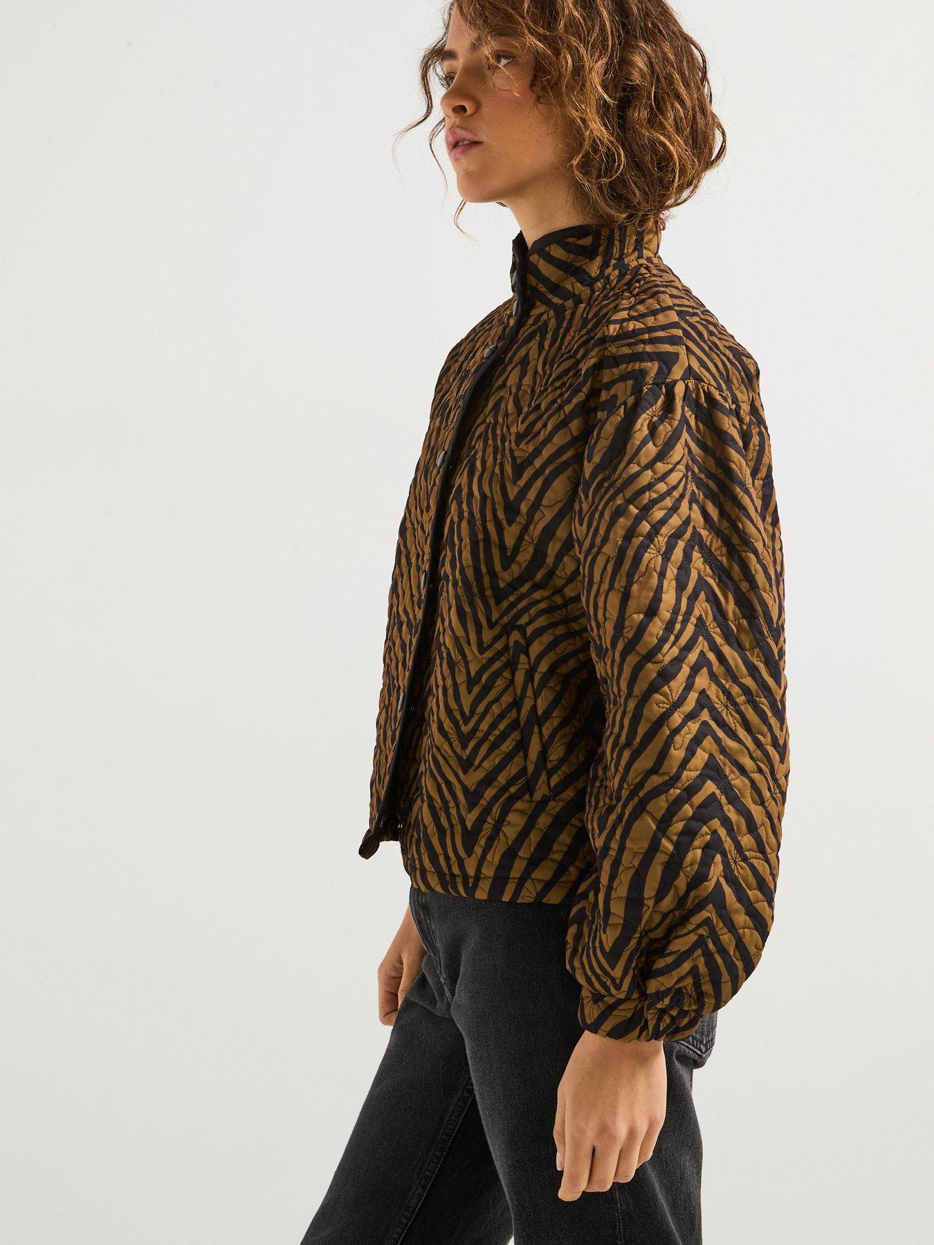 Vero Moda Lola Quilted Bomber Jacket - Multi | Very