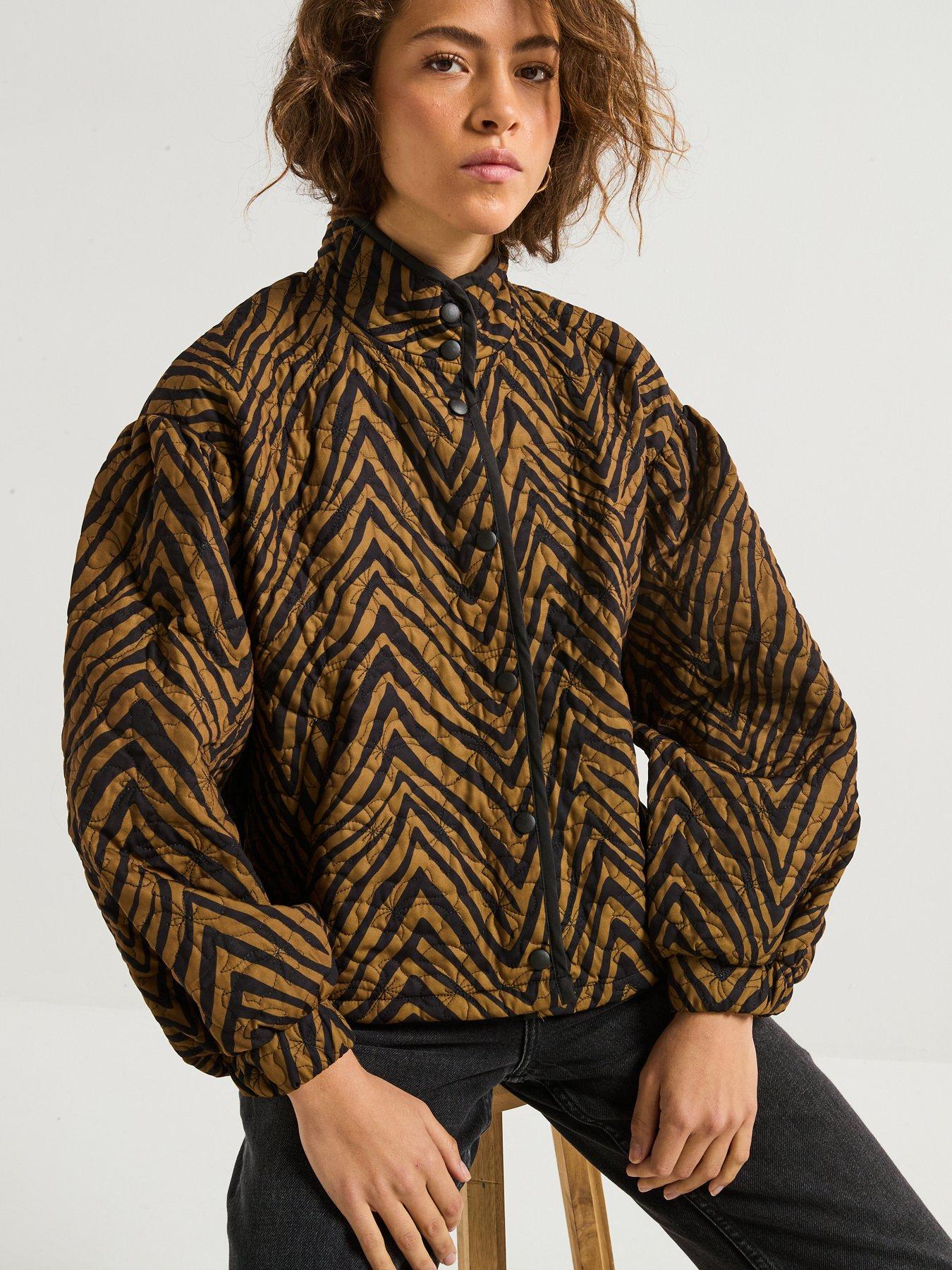 Vero Moda Lola Quilted Bomber Jacket - Multi | Very