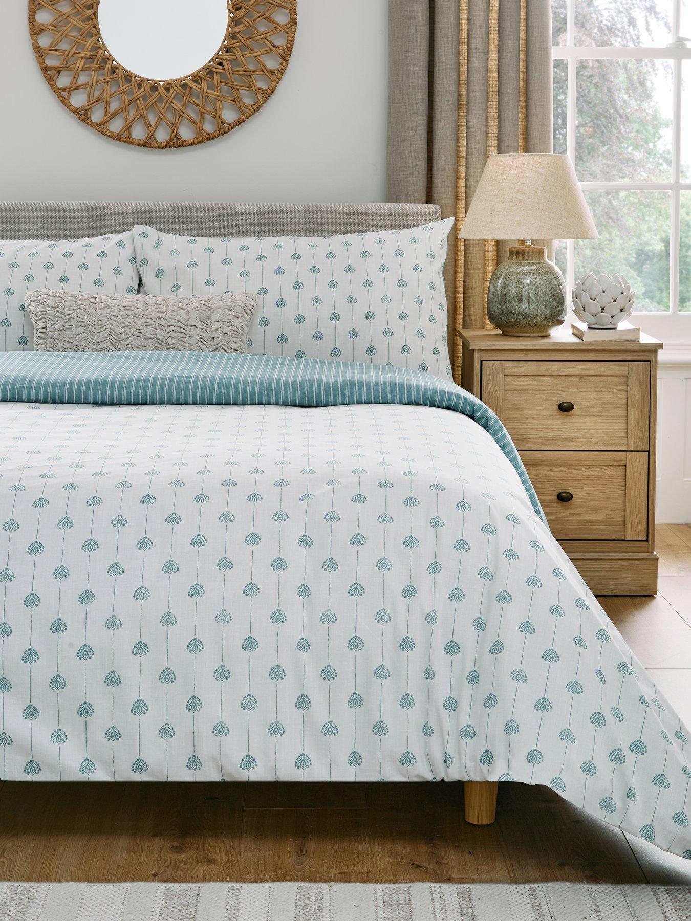 Very Home Rustic Harmony Block Print Duvet Cover Set | Very