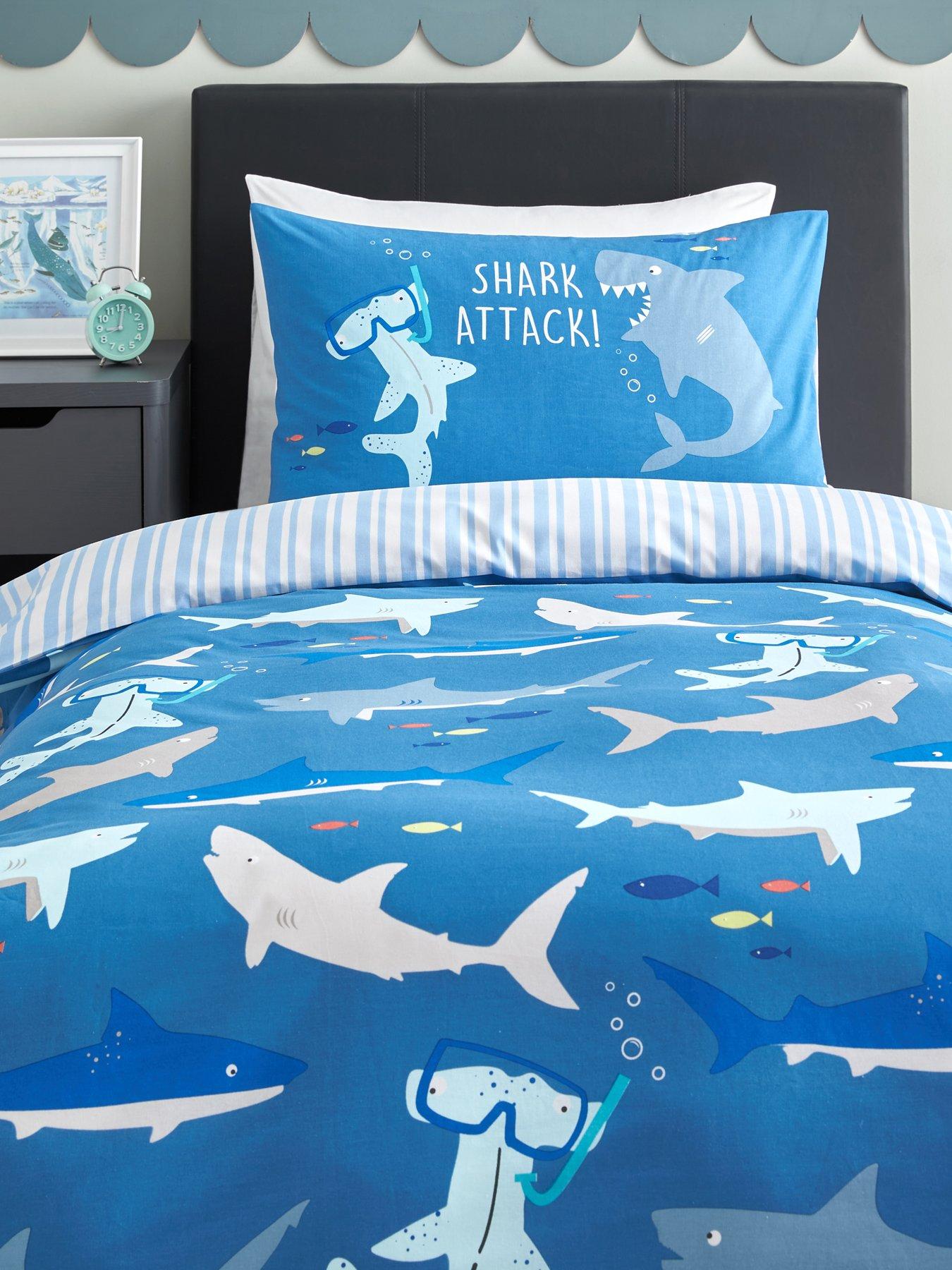 Very Home Shark Print Duvet Cover Set | Very