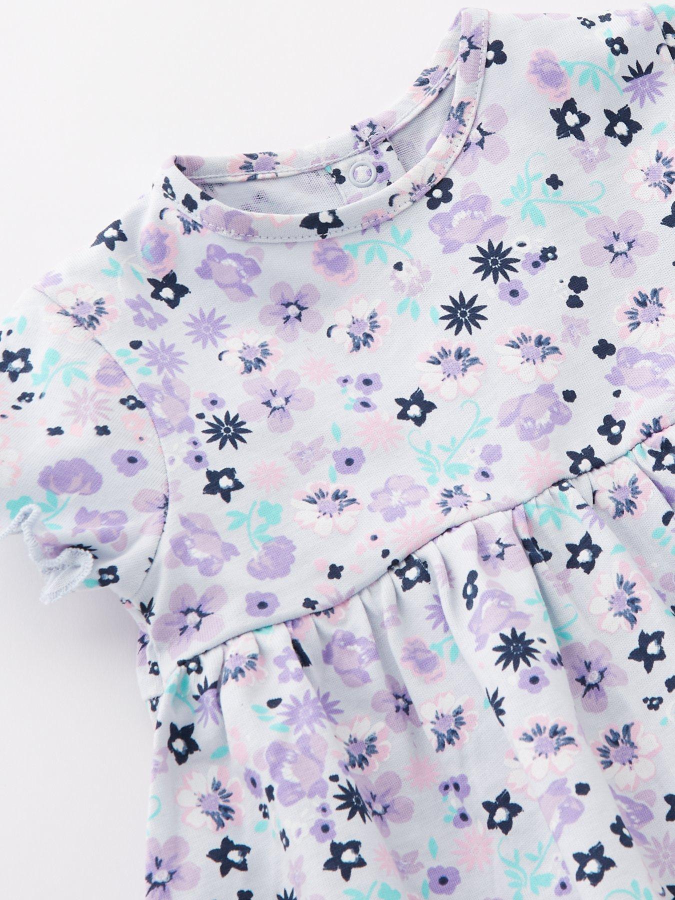 Everyday Baby Girls Ditsy Short Sleeve Dress | Very