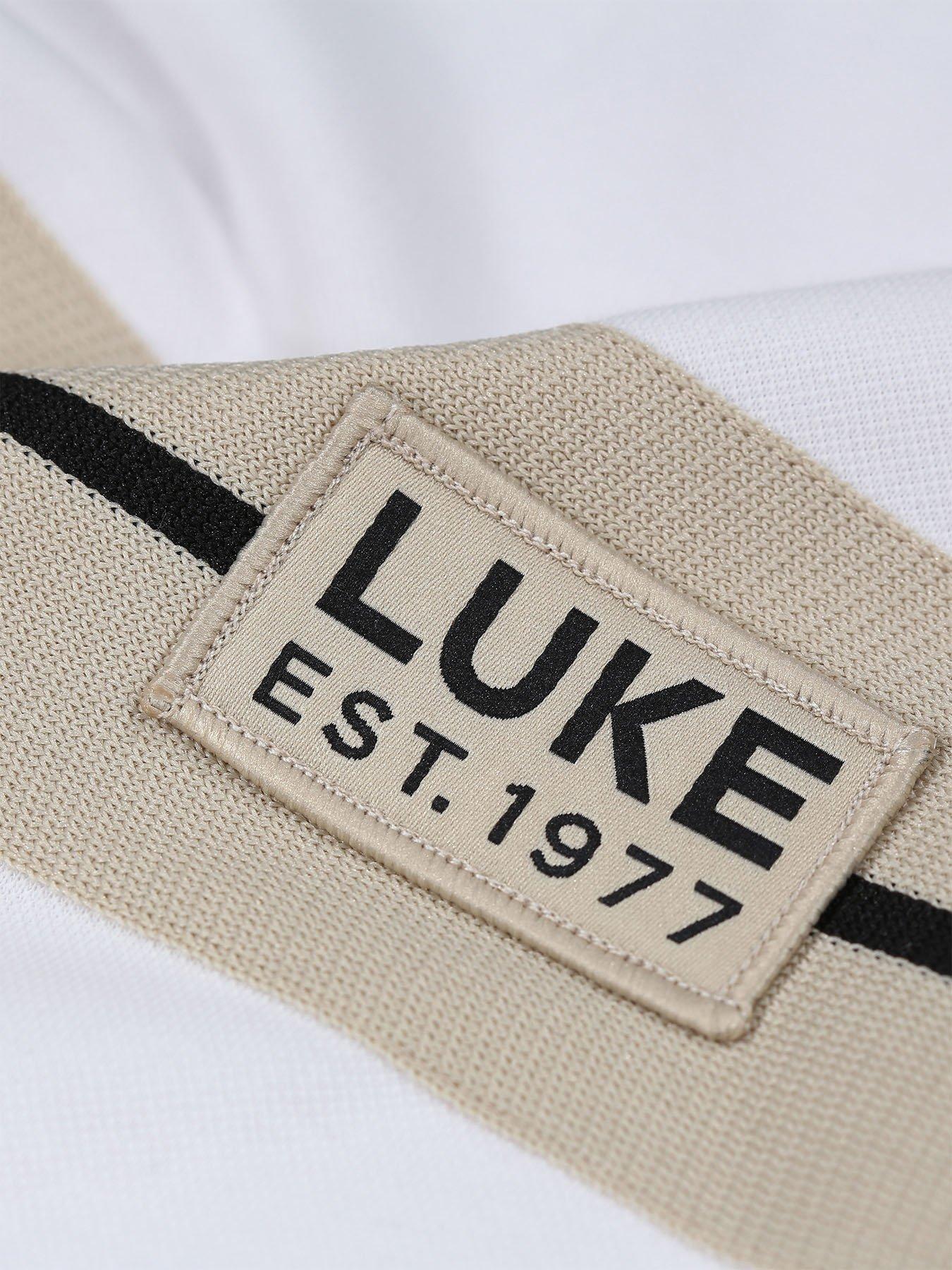 Luke 1977 Hopkins Chest Tape T-Shirt - White | Very