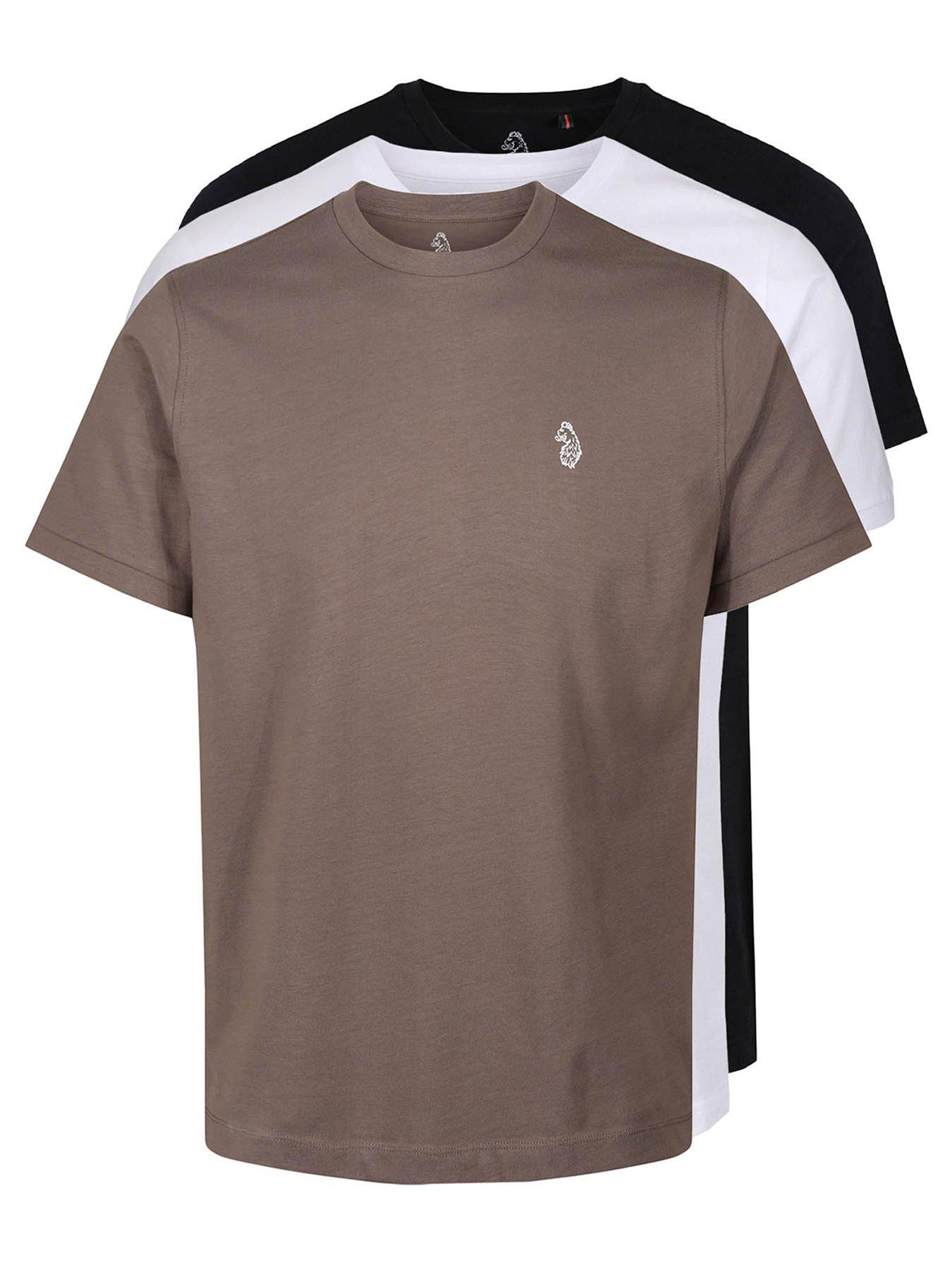 Luke 1977 Johnys 3 Pack T-Shirts - Multi | Very