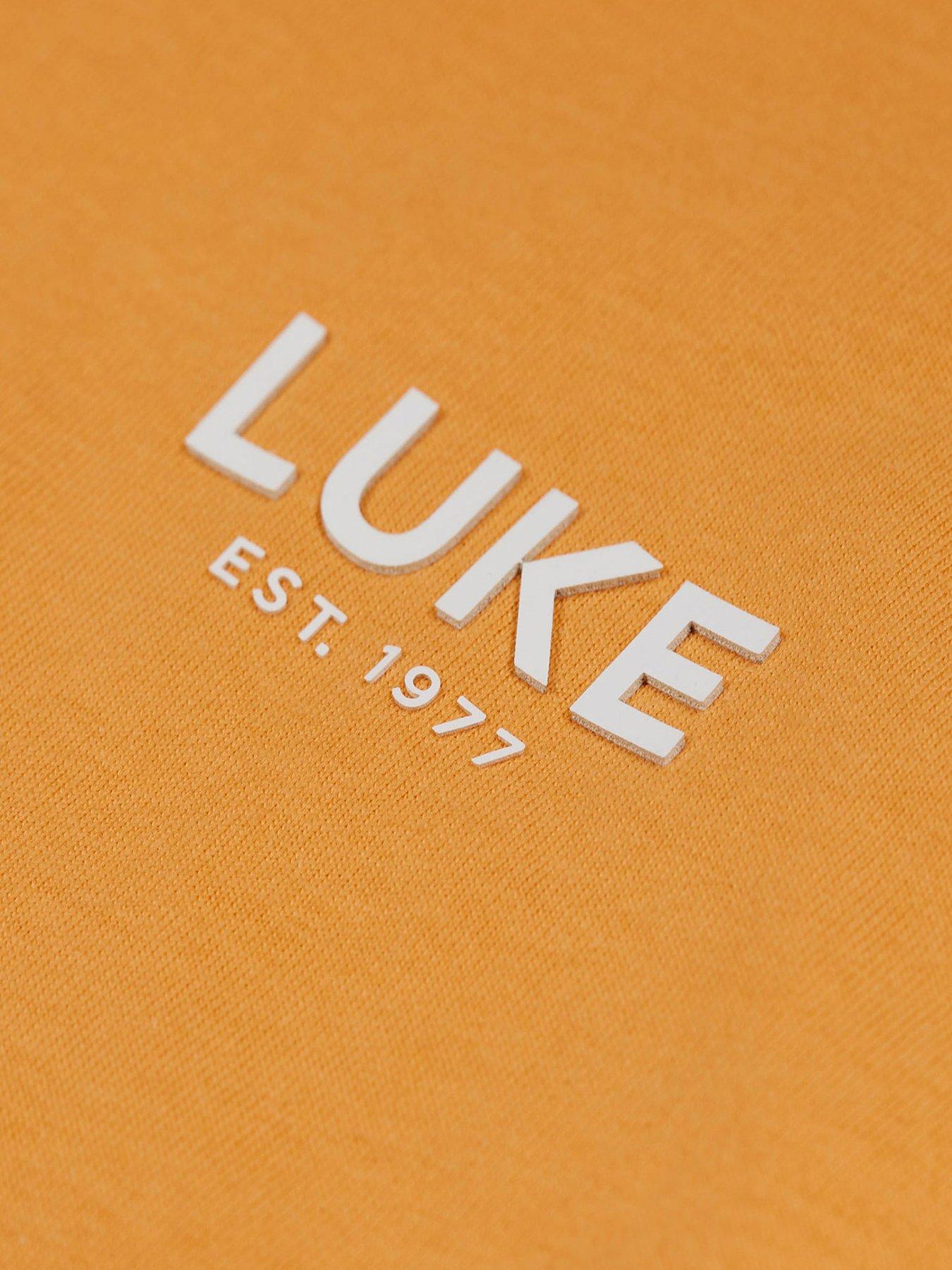 Luke 1977 Exquisite Relaxed Fit T-Shirt - Orange | Very