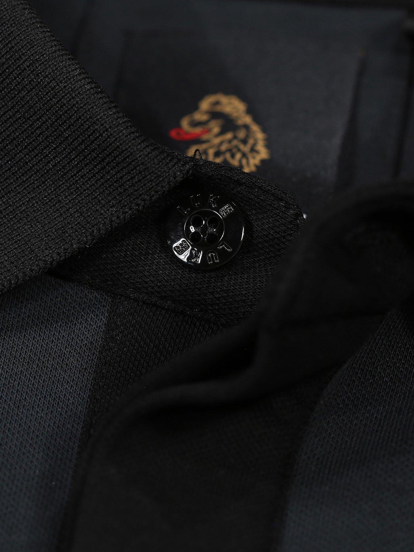 Luke 1977 Leo Polo Shirt - Dark Grey | Very