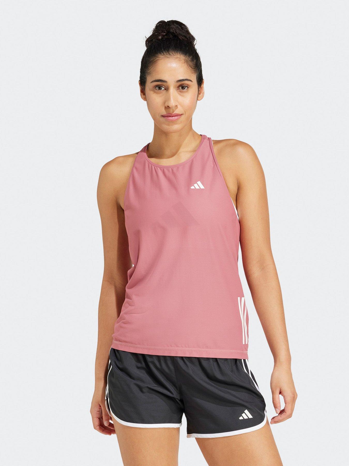 adidas Own The Run Tank Top - Red | Very