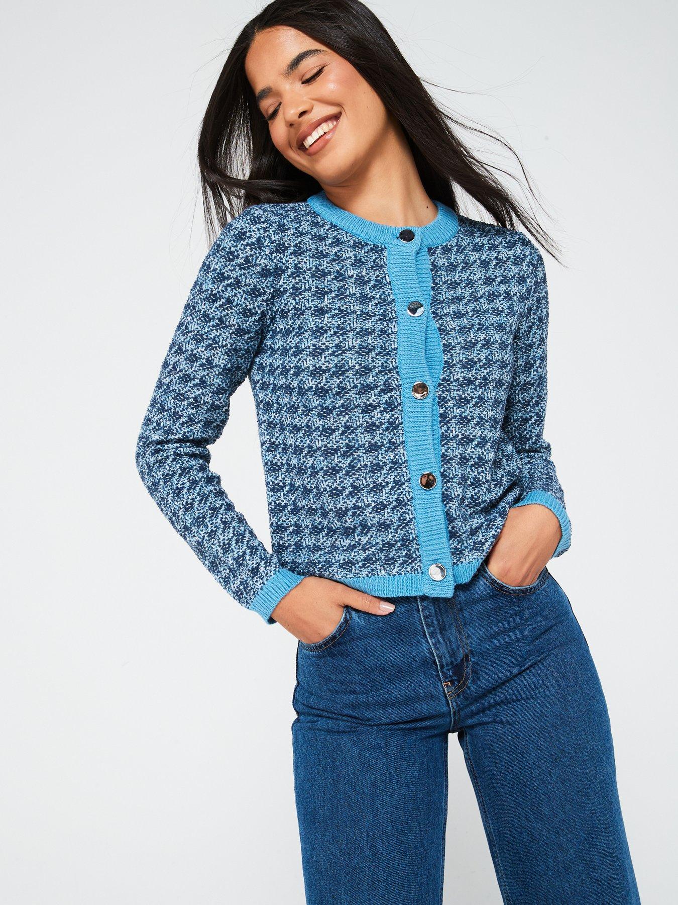Vero Moda Long Sleeve Knitted Cardigan - Multi | Very