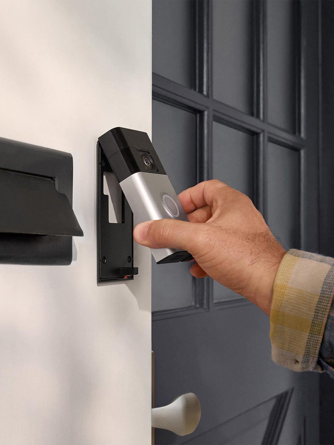 RING Video Doorbell (3rd Gen) with Chime - Satin Nickel | Very
