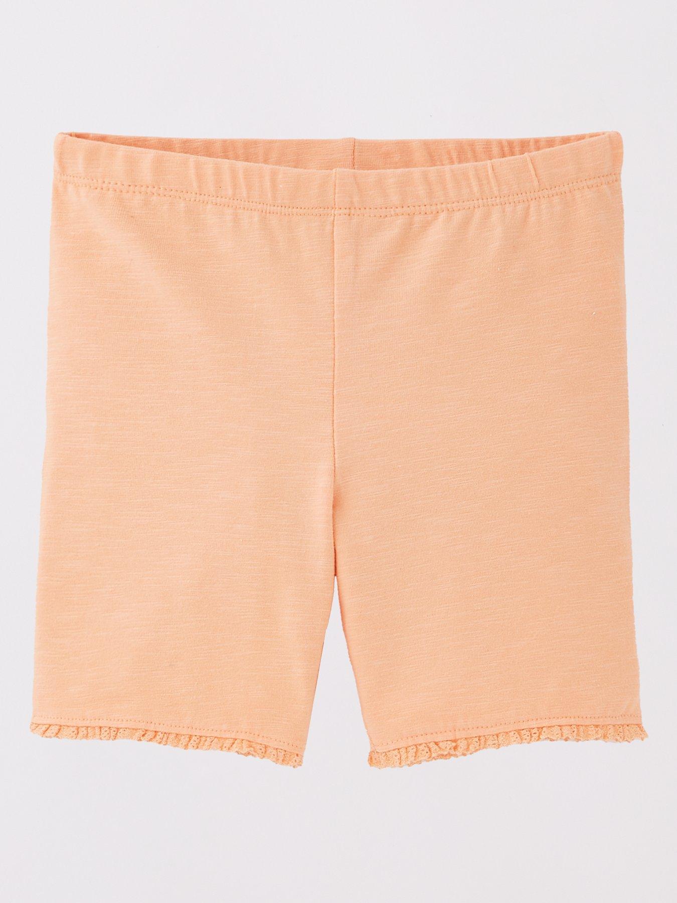 Mini V by Very Girls 3 Pack Crochet Trim Cycling Shorts - Multi | Very