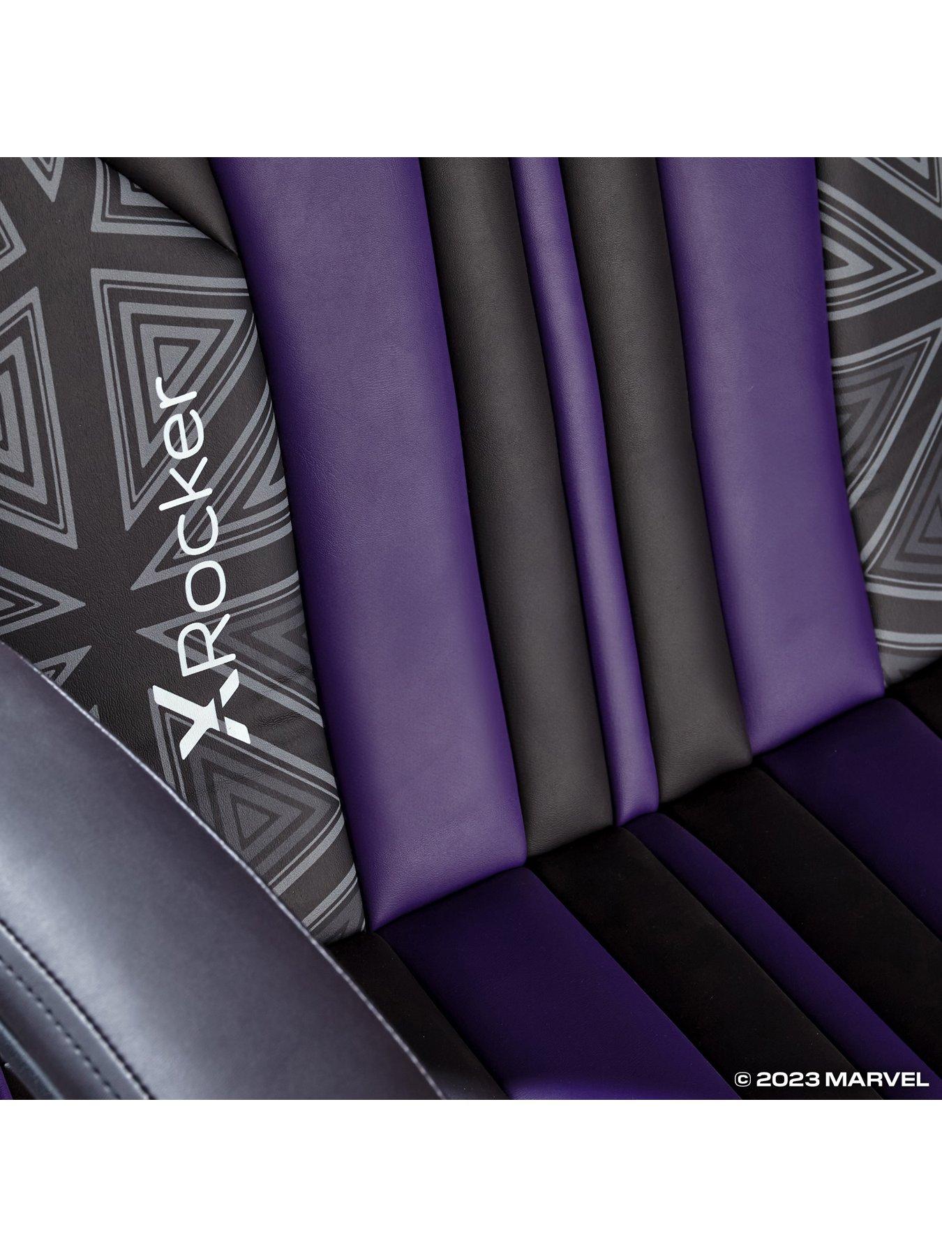 X Rocker Marvel 2.1 Audio Ped Rocker Chair - Elite - Black Panther | Very