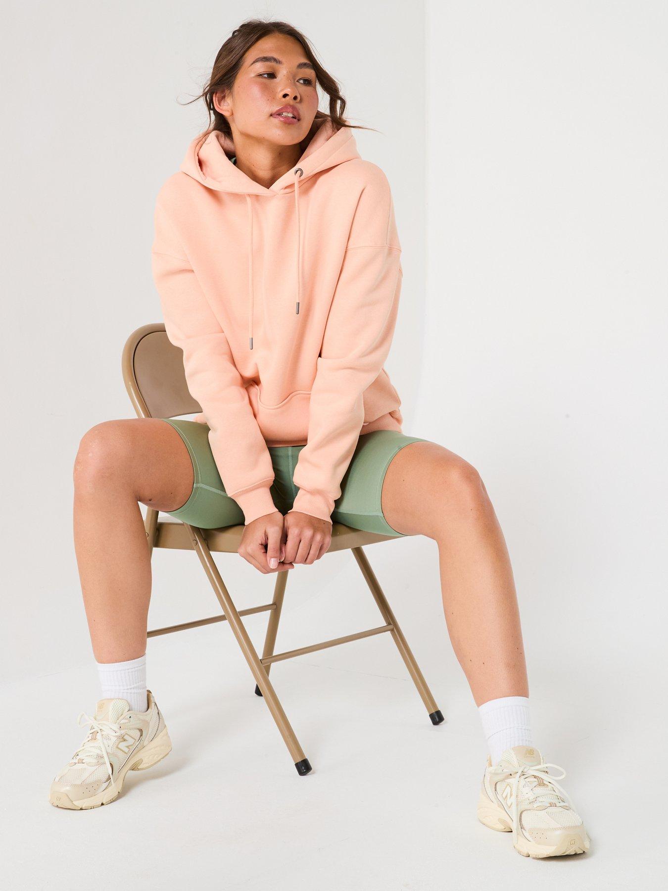 Everyday The Essential Oversized Hoodie - Peach | Very