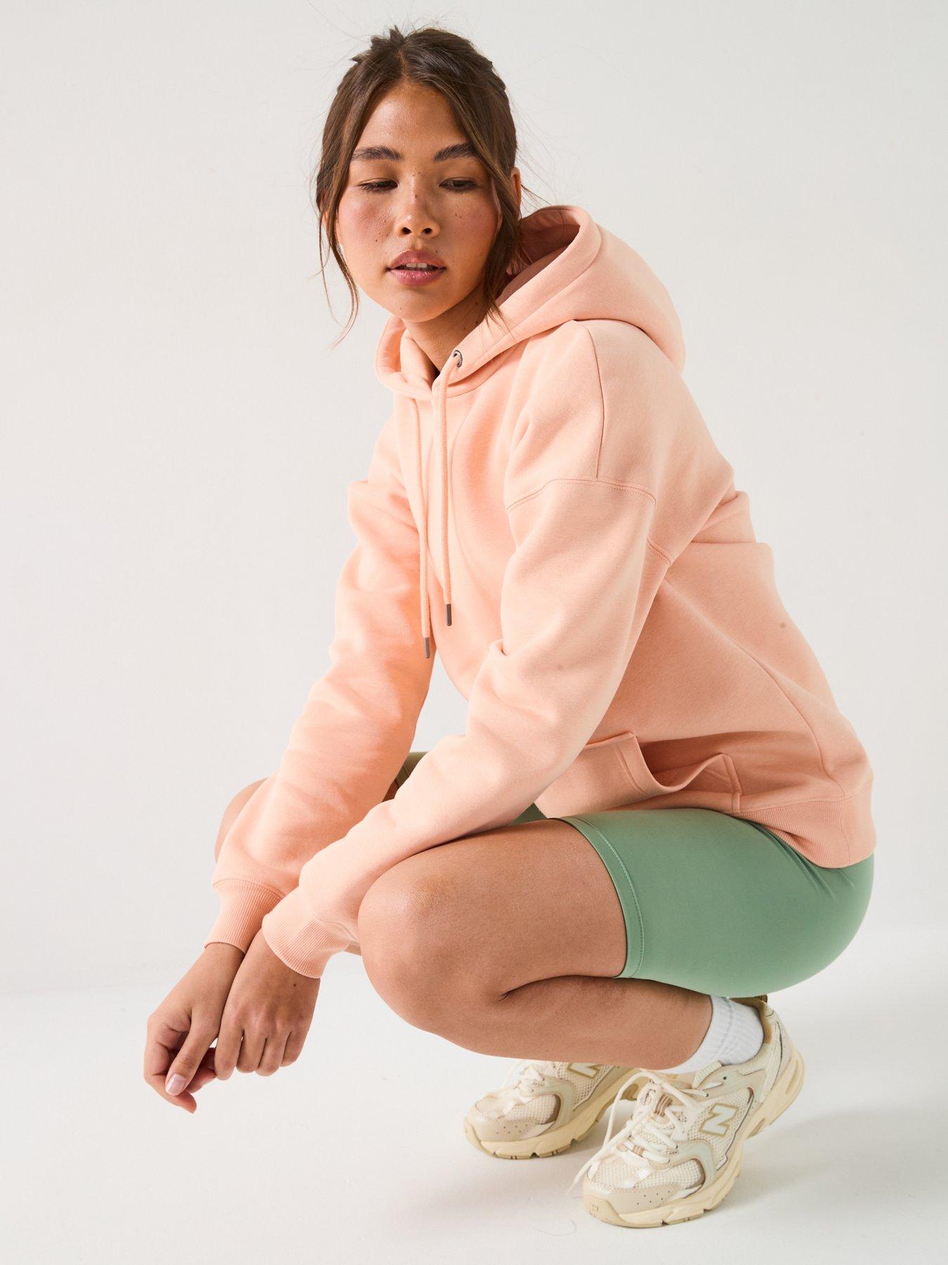 Everyday The Essential Oversized Hoodie - Peach | Very