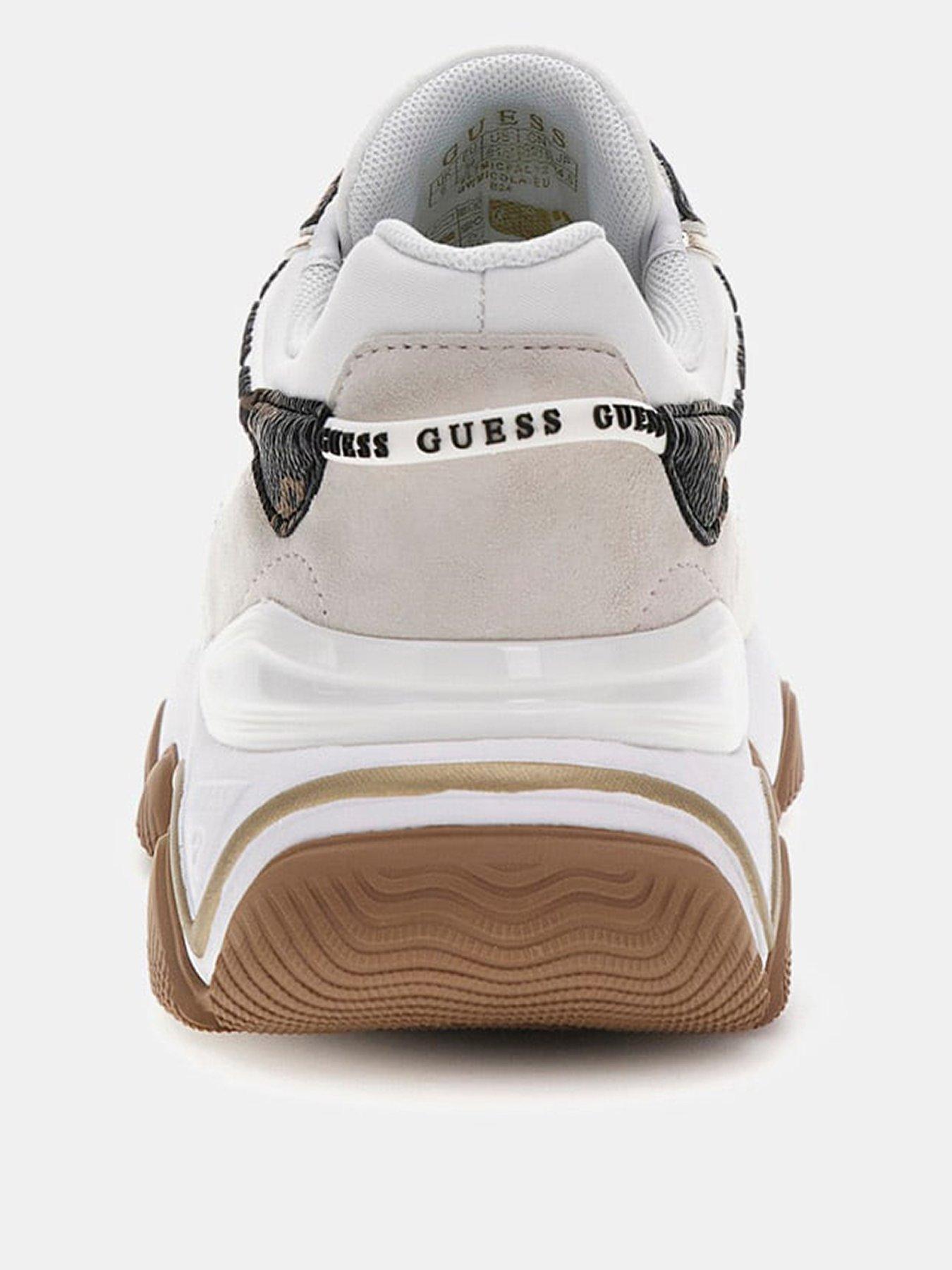 Guess Micola Ultra Chunky Trainers - White | Very