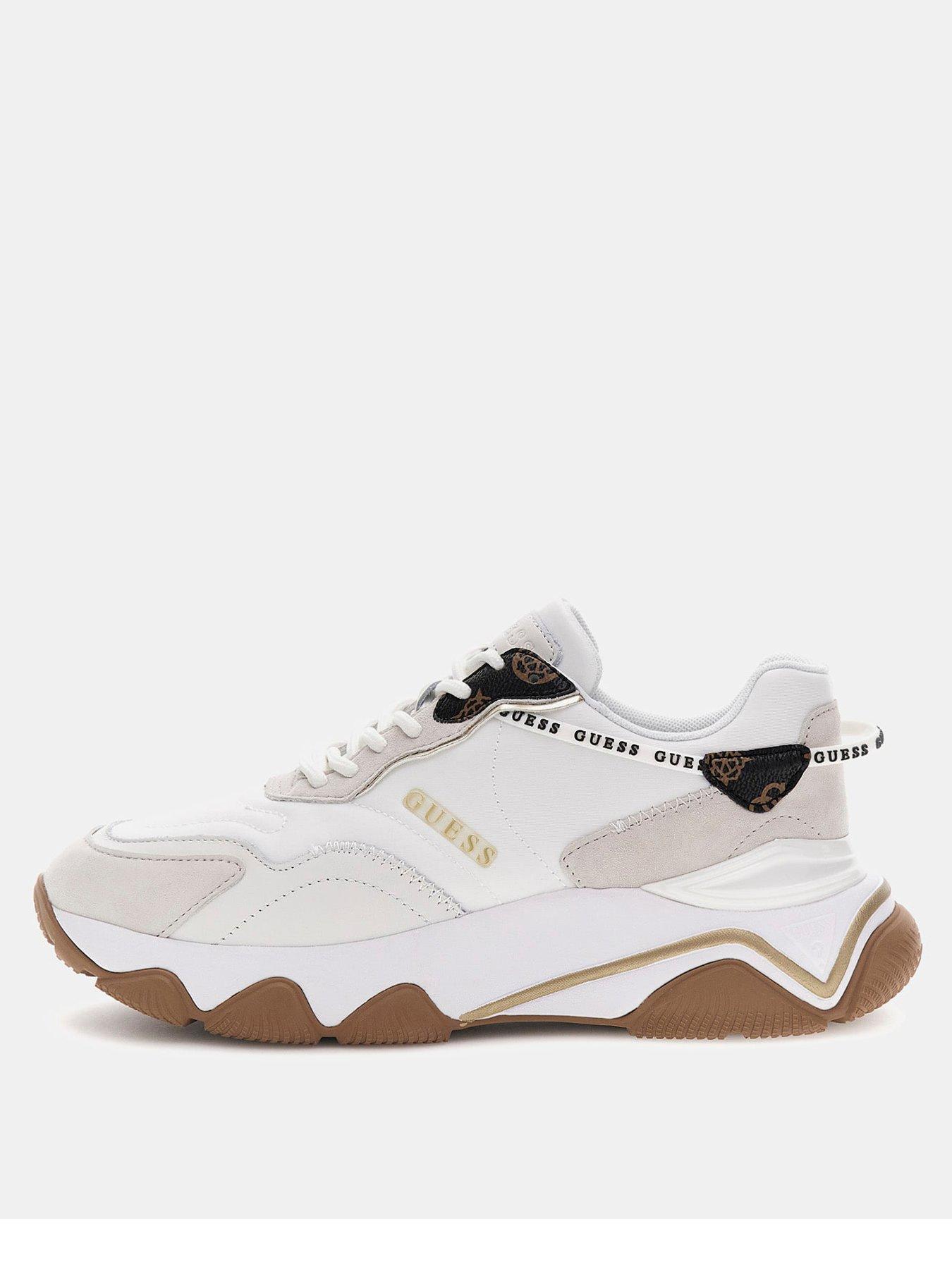 Guess Micola Ultra Chunky Trainers - White | Very