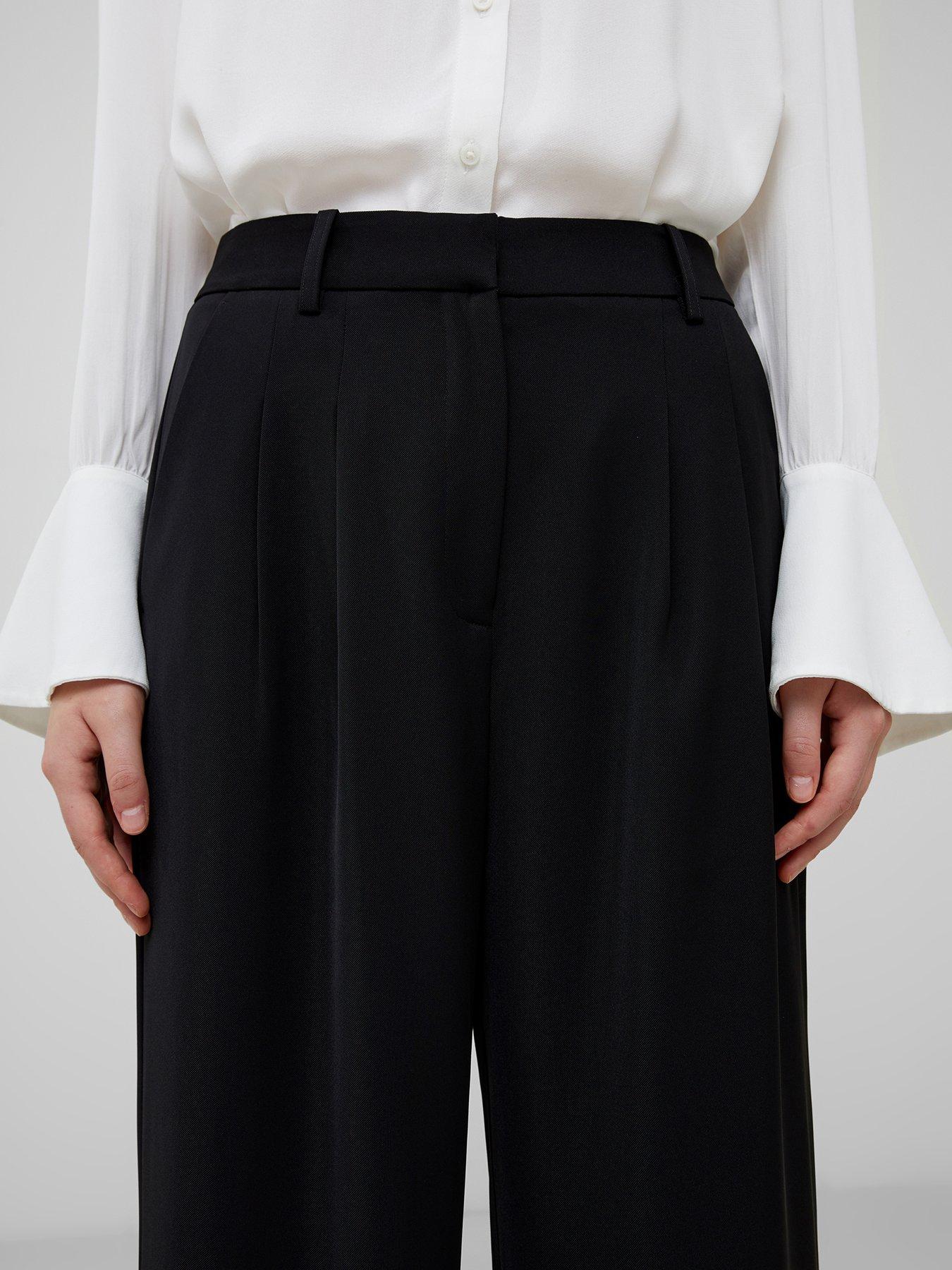French Connection Suit Trousers With Concealed Pockets - Black | Very