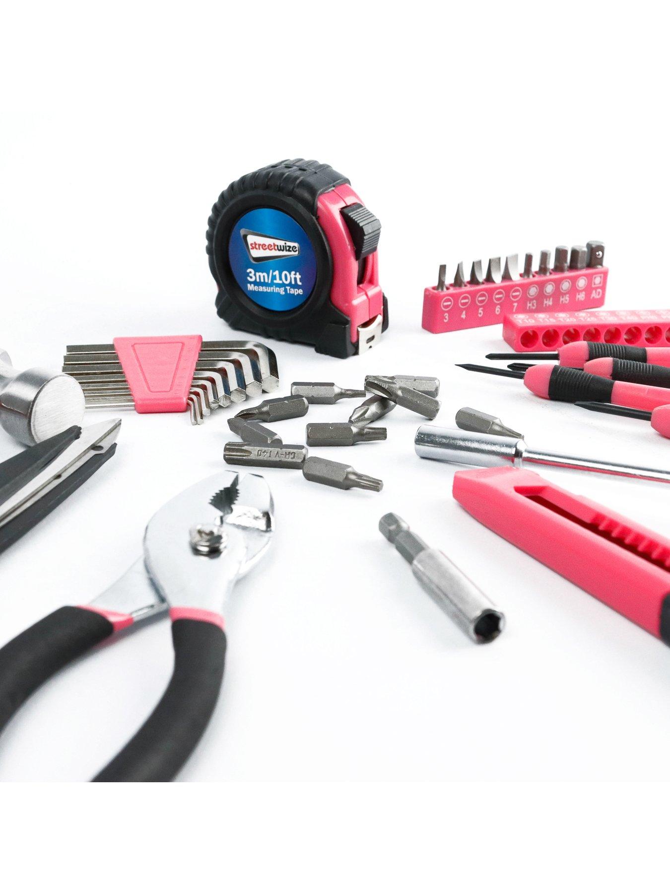 Streetwize 39-piece 'Think Pink' Tool Kit | Very