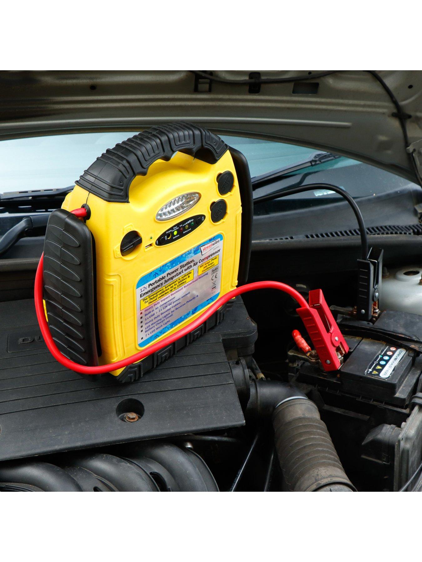 Streetwize 900 Amp Emergency Jump Start Rechargable Power Pack | Very