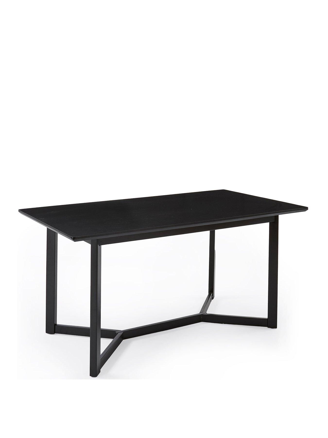 Very Home Ari 160 cm Dining Table - Black - FSC® Certified | Very