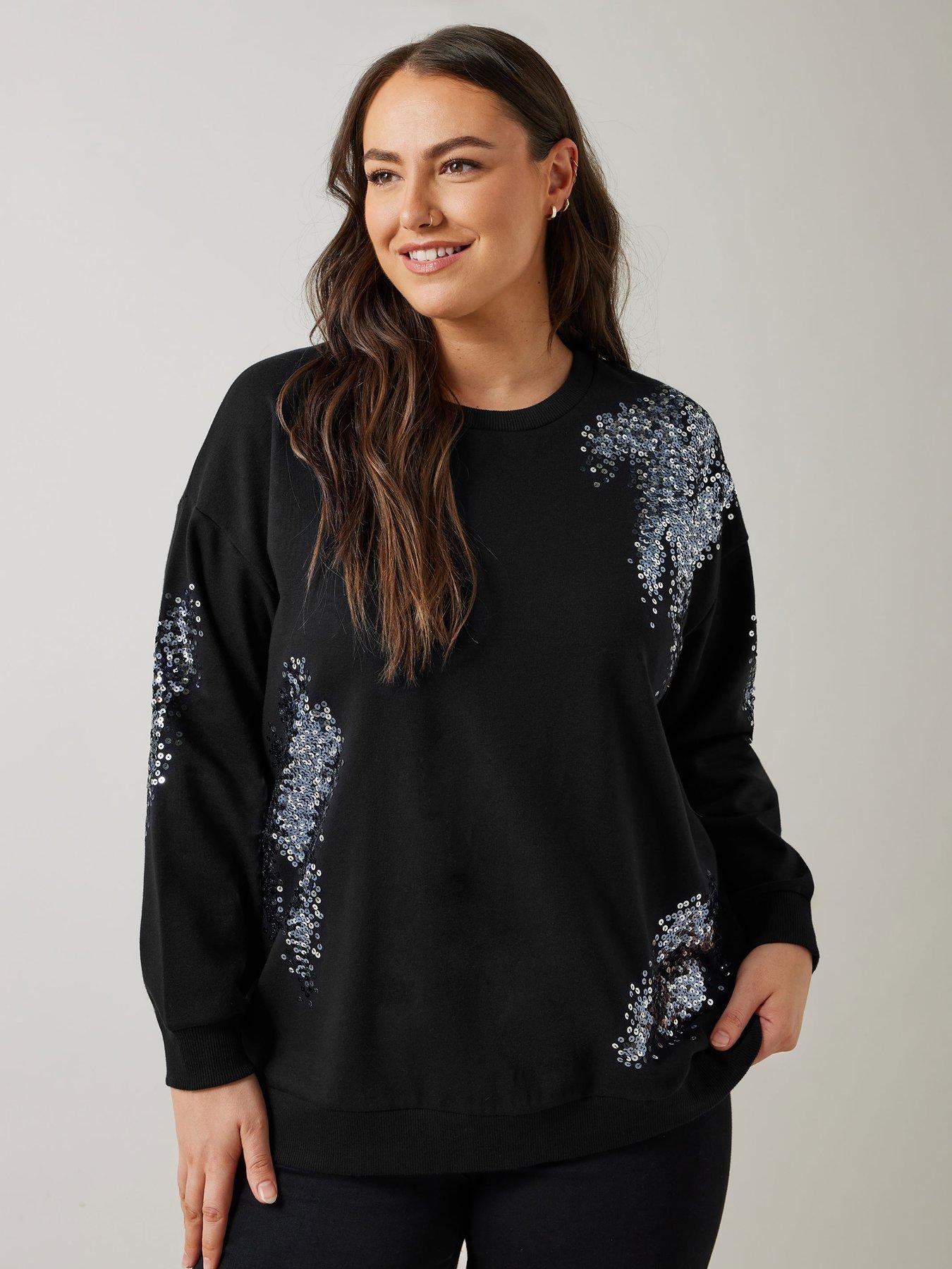 Hoodies & Sweatshirts | Plus Size | Sweatshirts | Women | Very Page 2