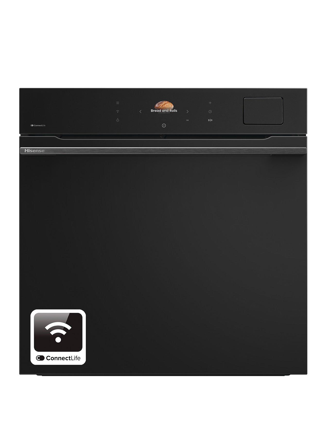 Hisense Hi8 BlackLine BAS6AH8BUKWF 77L Built In Electric Single Steam ...