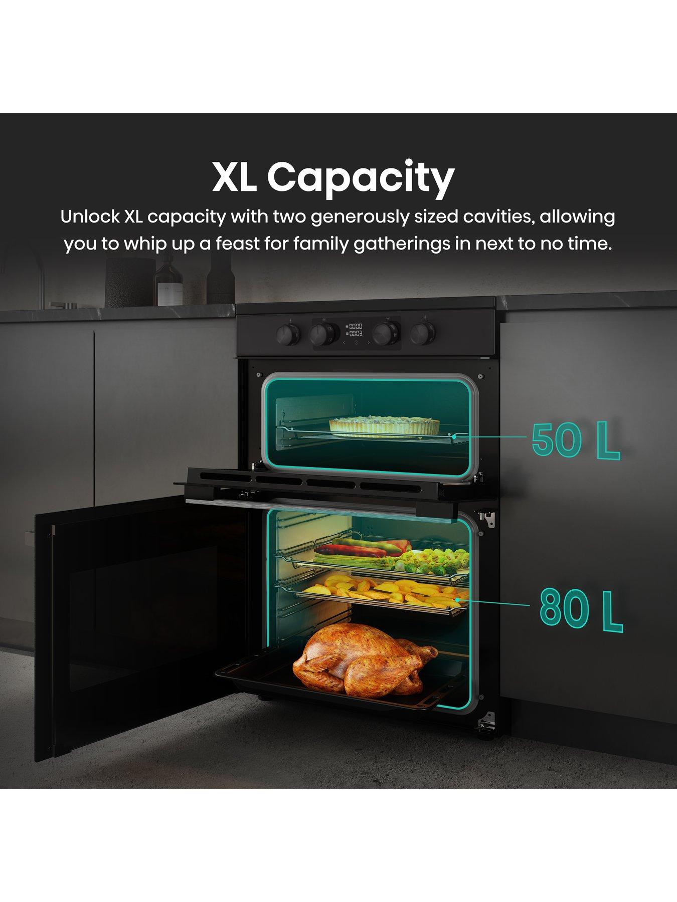 Hisense Hi6 Max HDCEIT6C20B 80/50L Induction Freestanding 60cm Electric ...