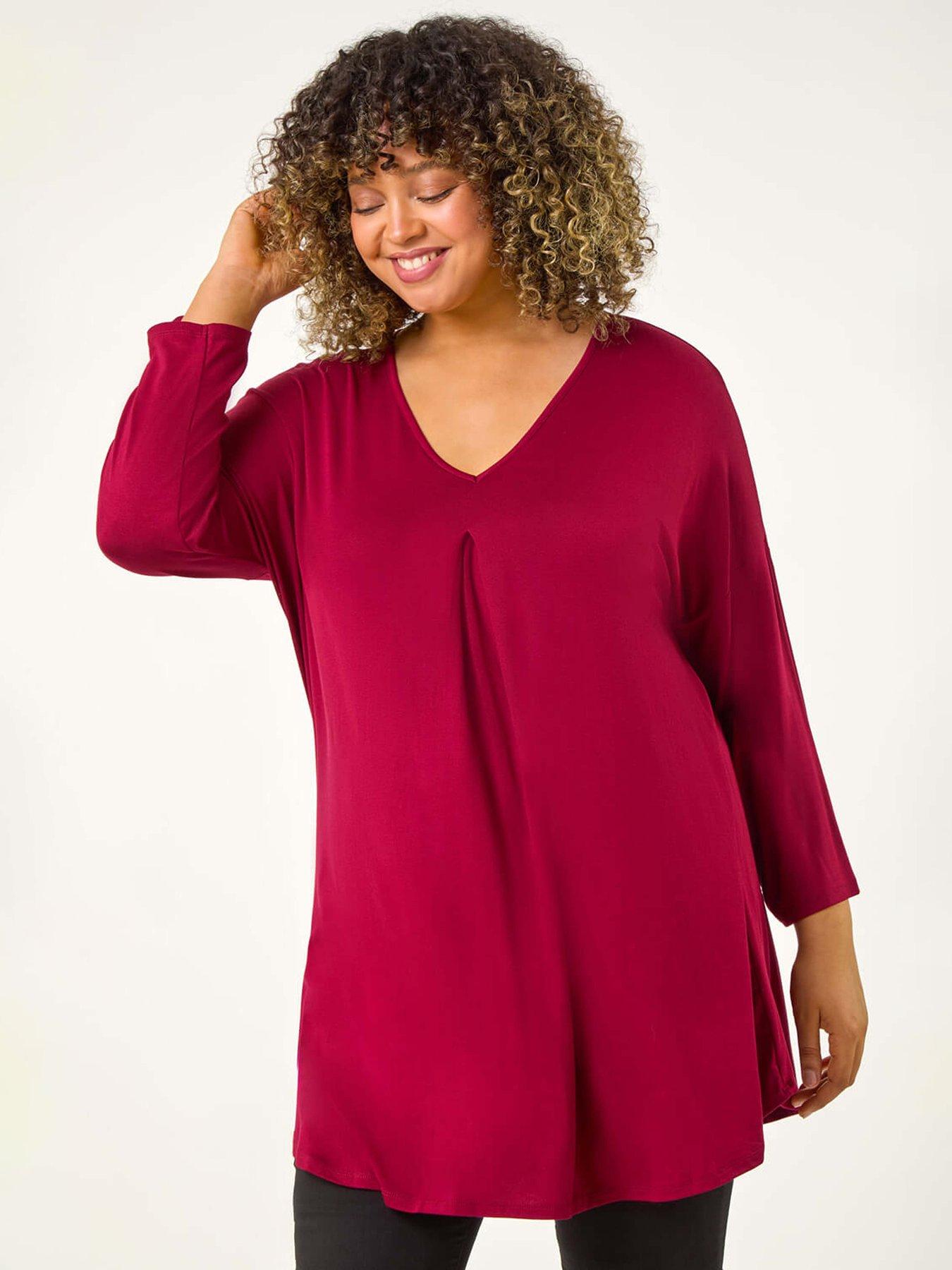 Tops | Red | 20 | Tunics | Women | Very