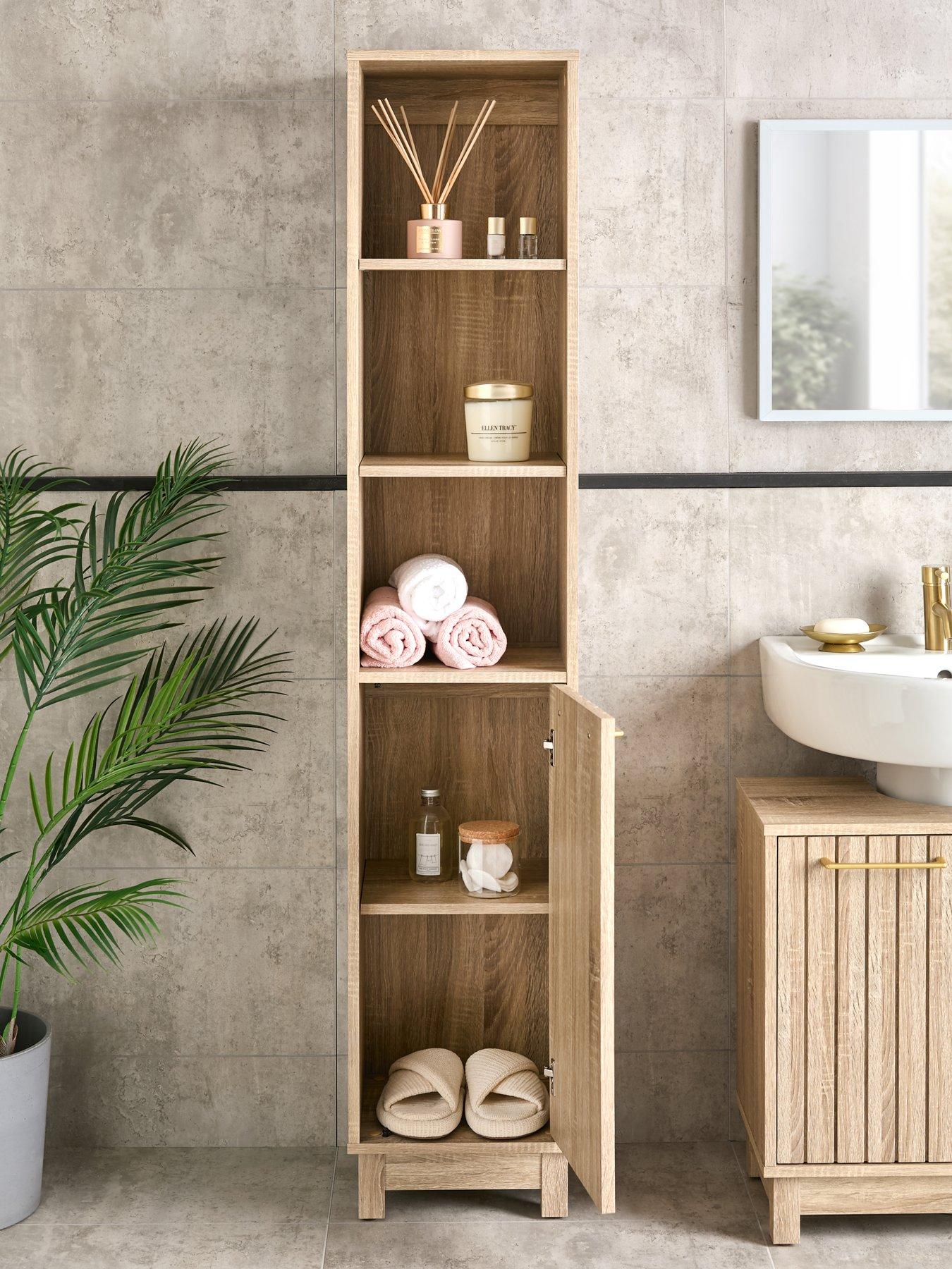 Tall bath cabinet store
