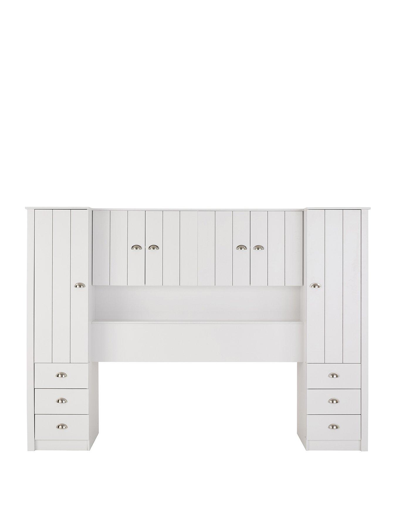 Very Home Atlanta Overbed Storage Unit - White | Very