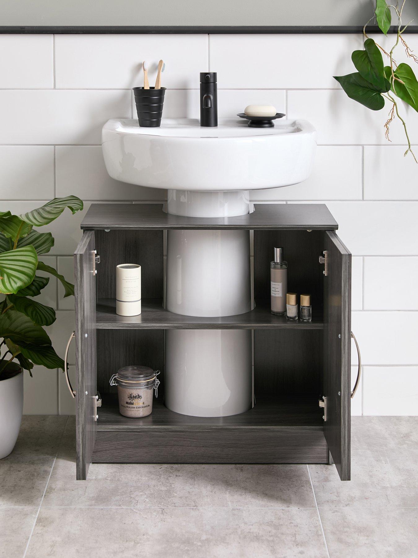 Very Home Caledon Under Sink Cabinet - Grey Oak | Very