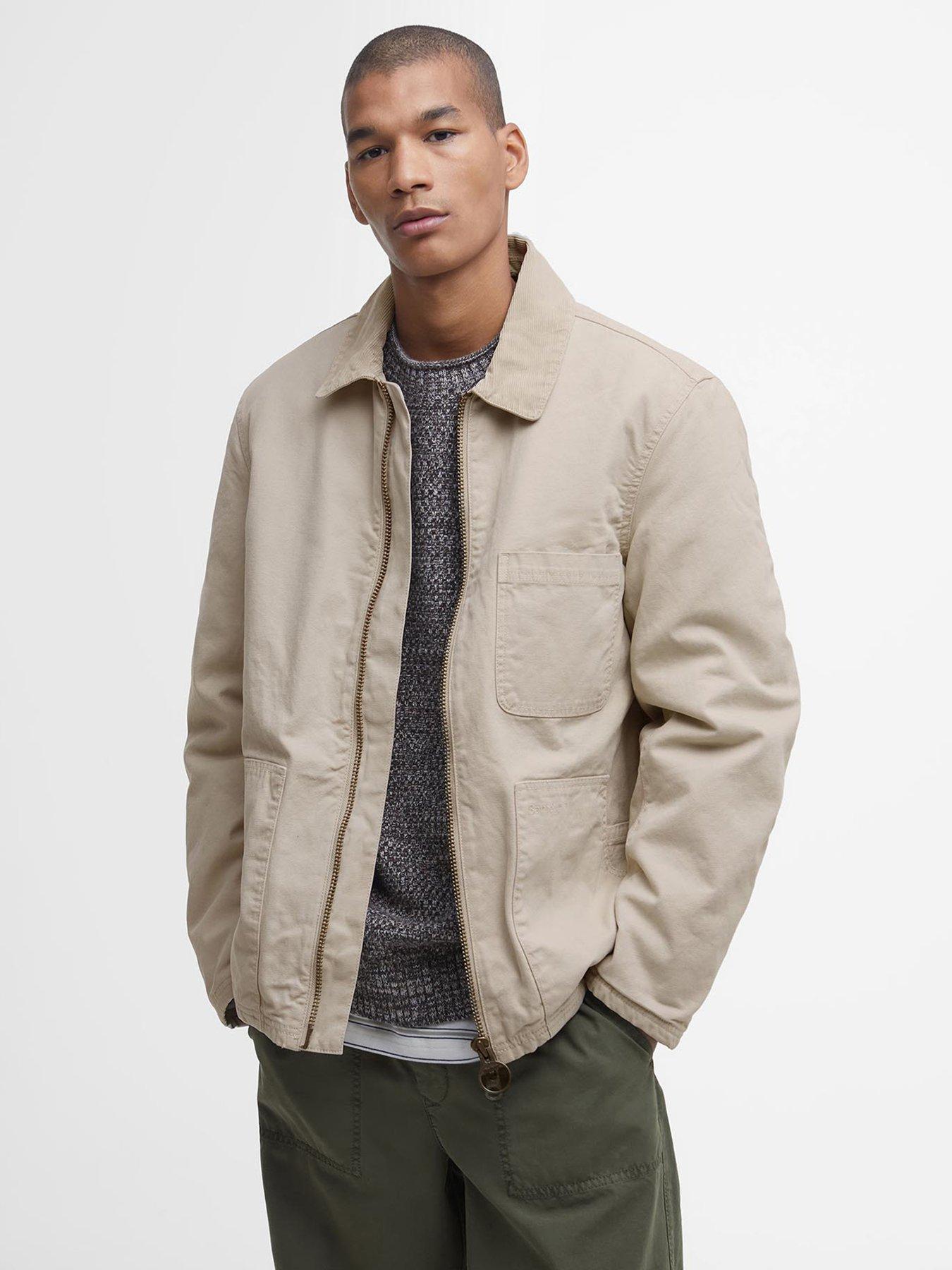 Barbour Tyne Casual Jacket - Cream | Very
