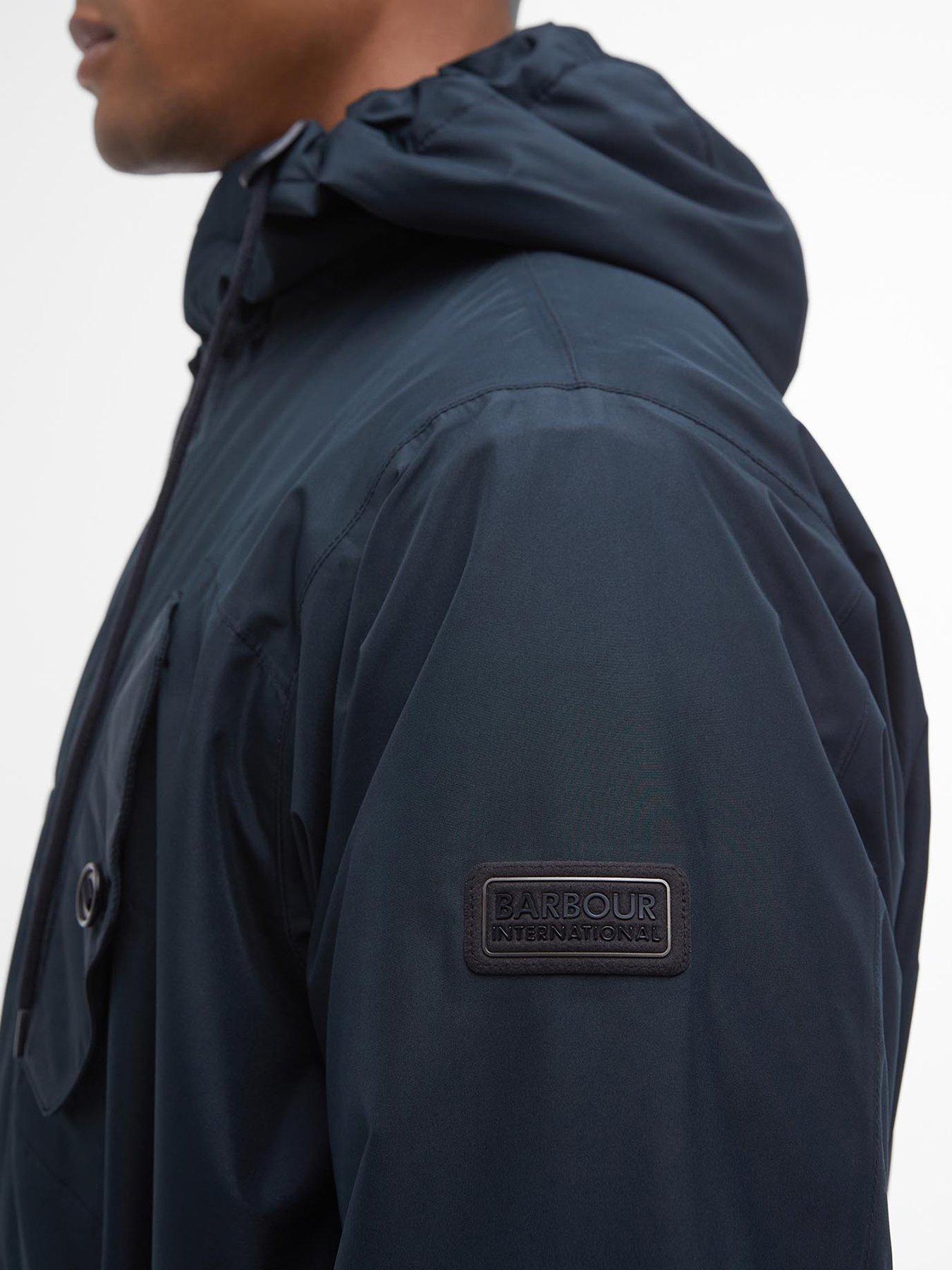 Barbour International Melford Hooded Waterproof Jacket - Black | Very