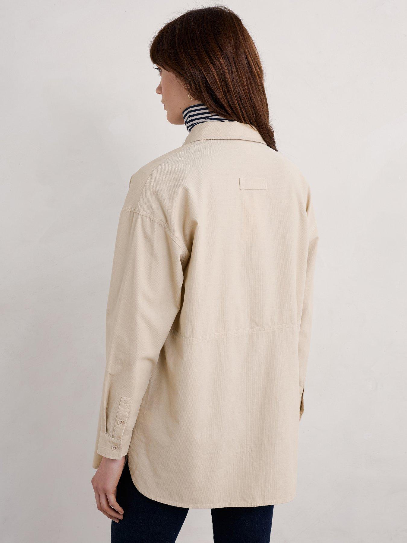 Seasalt Cornwall Cream Button Up Shirt | Very