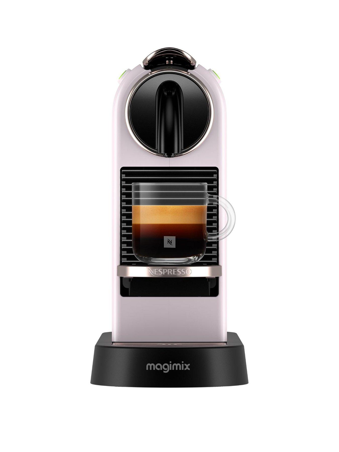 Nespresso Original CitiZ Rose Pink Coffee Machine by Magimix - 11744 | Very