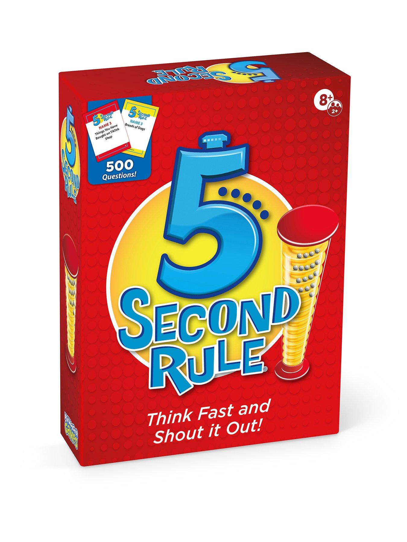 PlayMonster 5 Second Rule Core Game - Time Pressure Quiz Game | Very