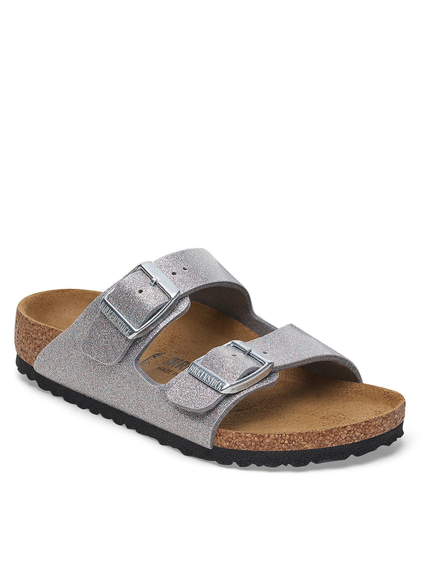 Birkenstock Arizona Kids BF Sparkling Silver | Very