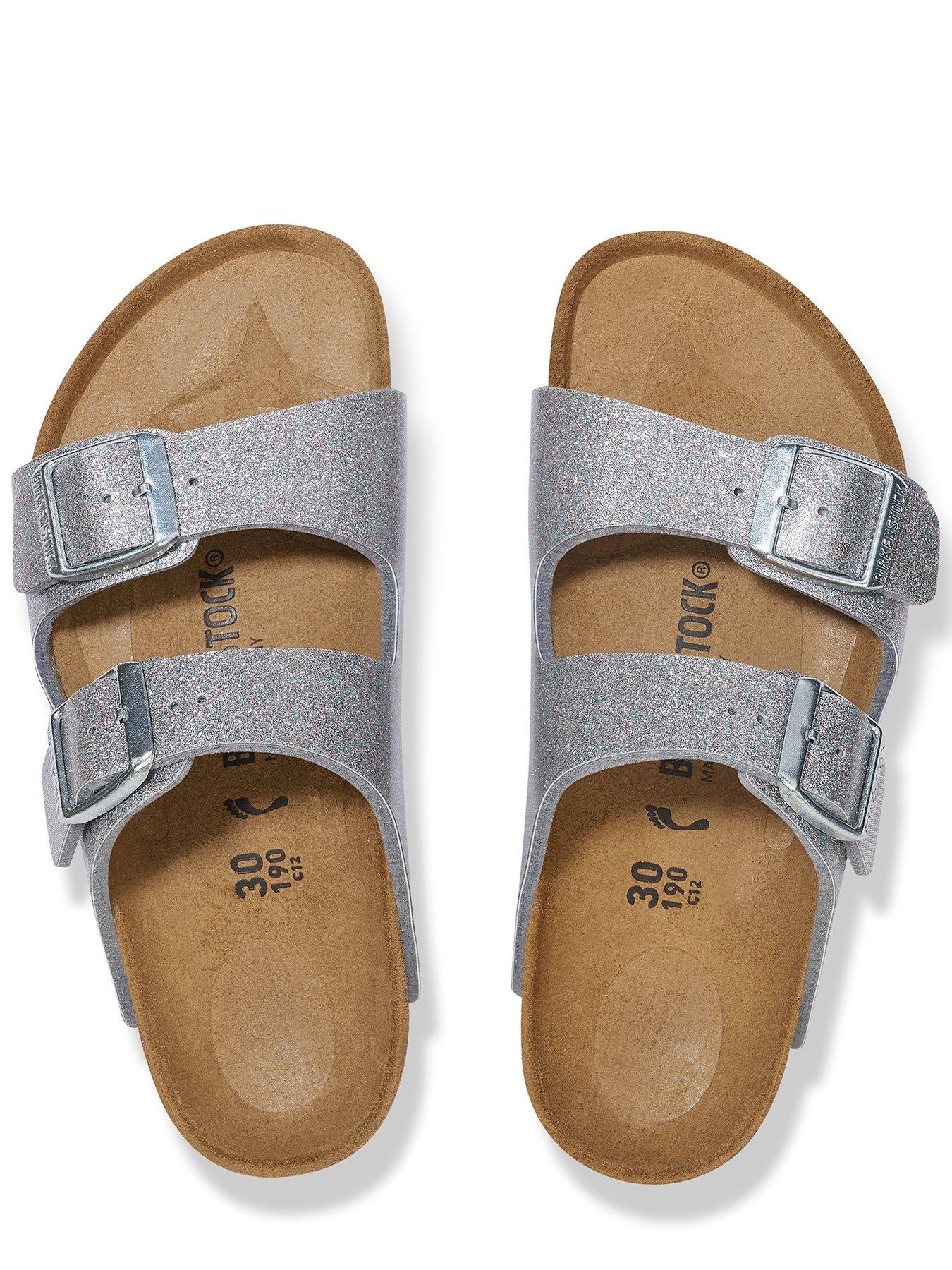 Birkenstock Arizona Kids BF Sparkling Silver | Very