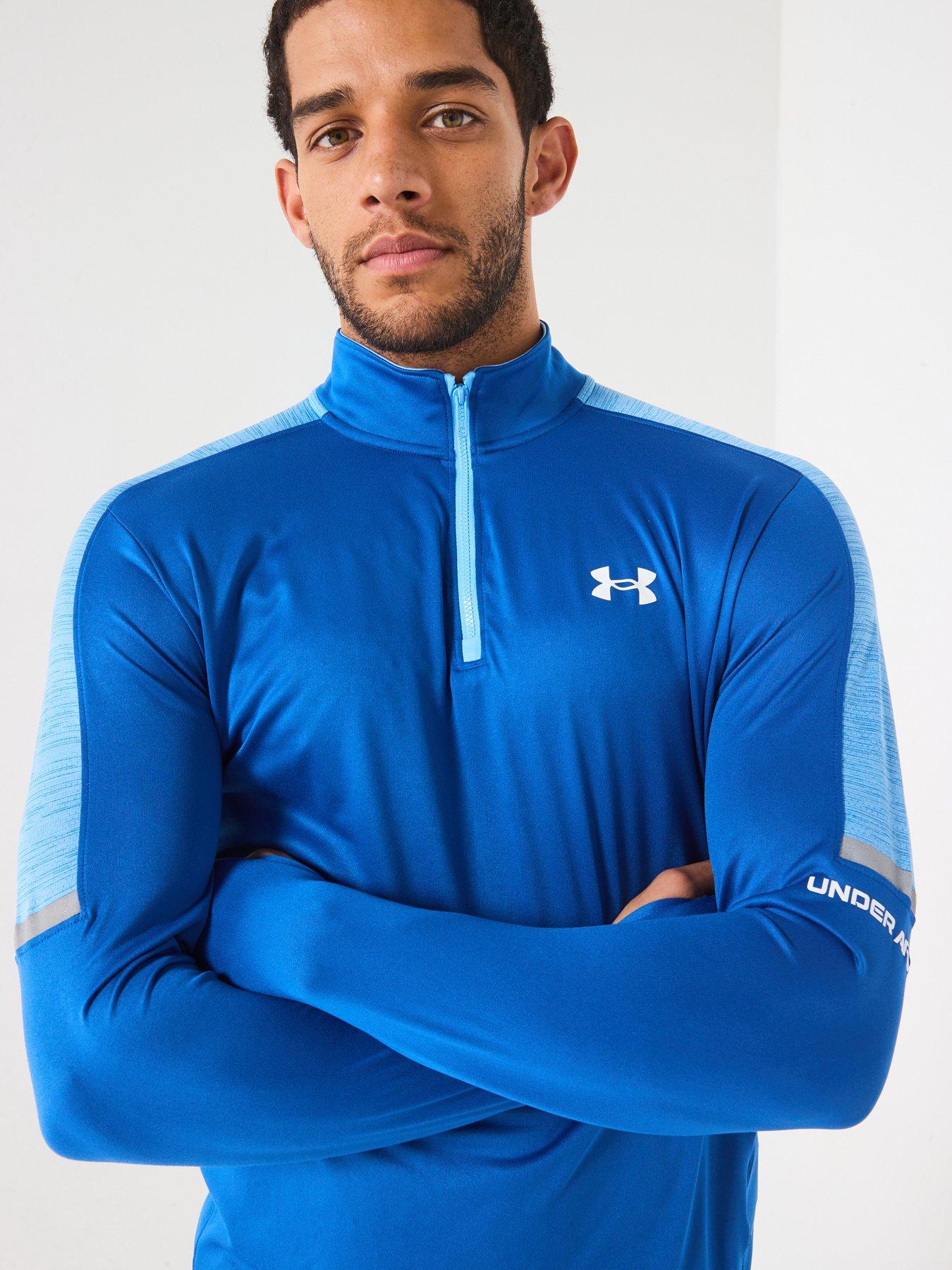 UNDER ARMOUR Men's Training Tech Utility 1/4 Zip Top - Blue | Very