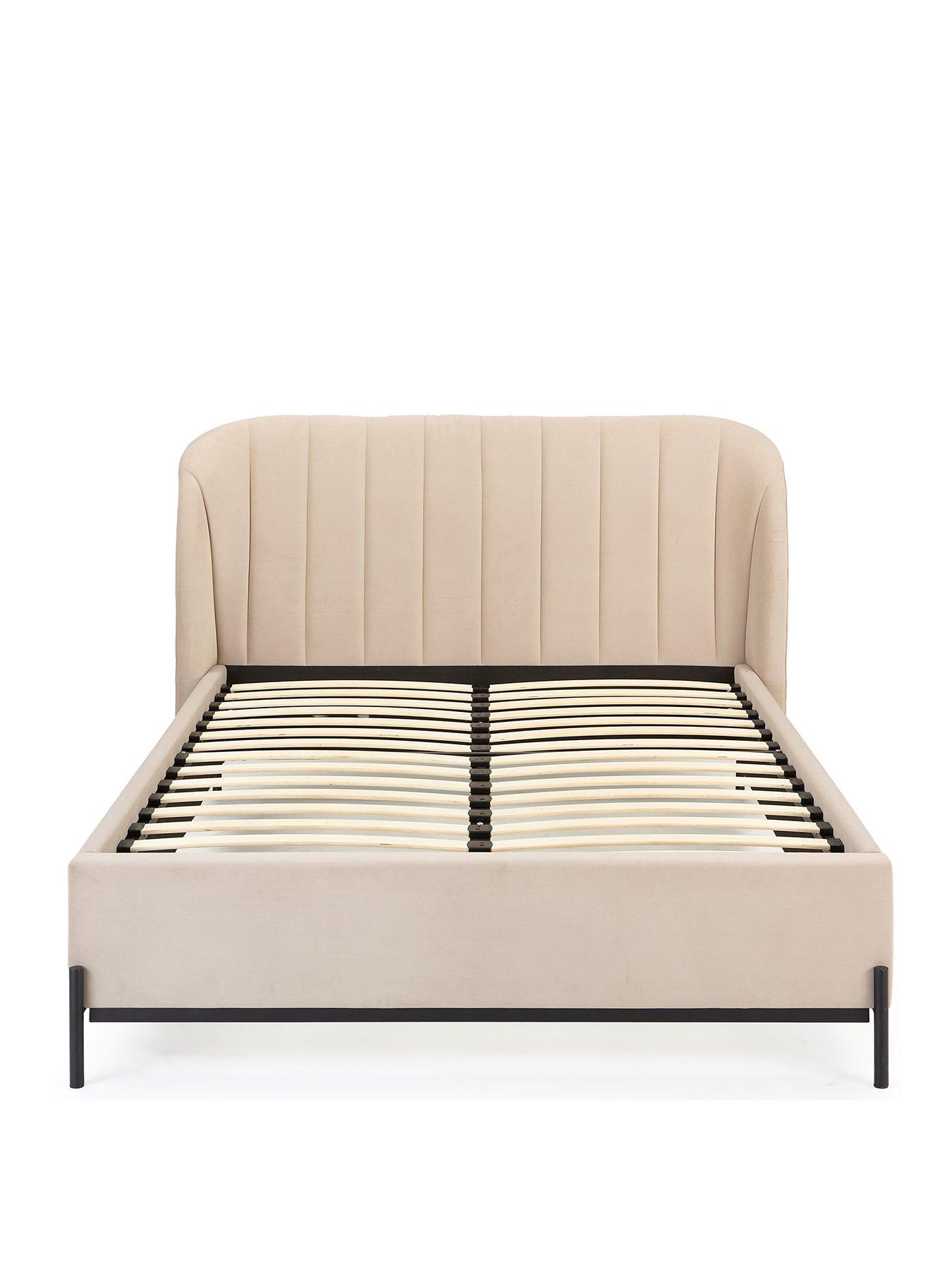 Very Home Korson Fabric Bed with Mattress Options (Buy & SAVE!) - FSC ...