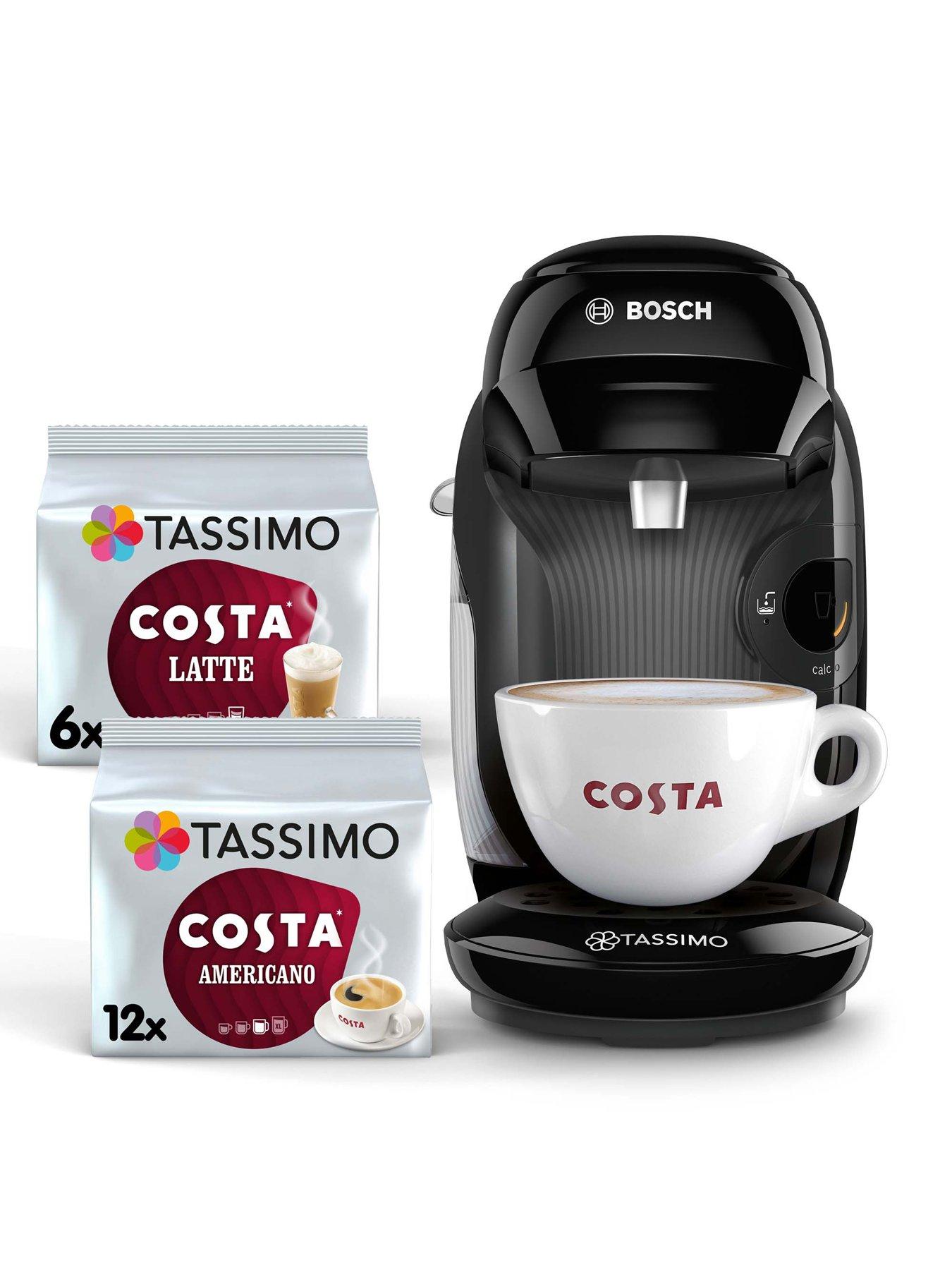 Bosch Tassimo Style Coffee Machine with 2 Pack of Tassimo Discs | Very