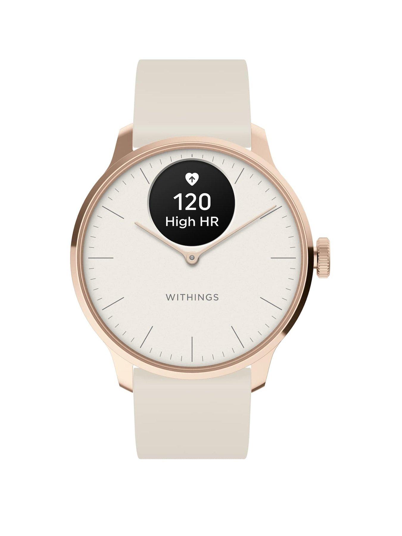 Withings Scanwatch Light - Rose Gold White | Very