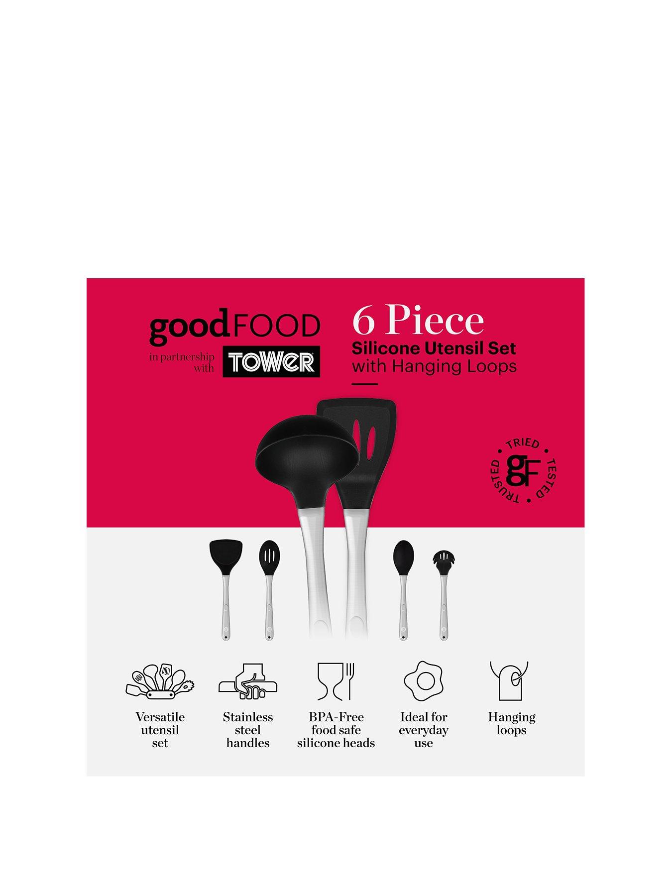 Good Food by Tower 6 Piece Utensil Set | Very