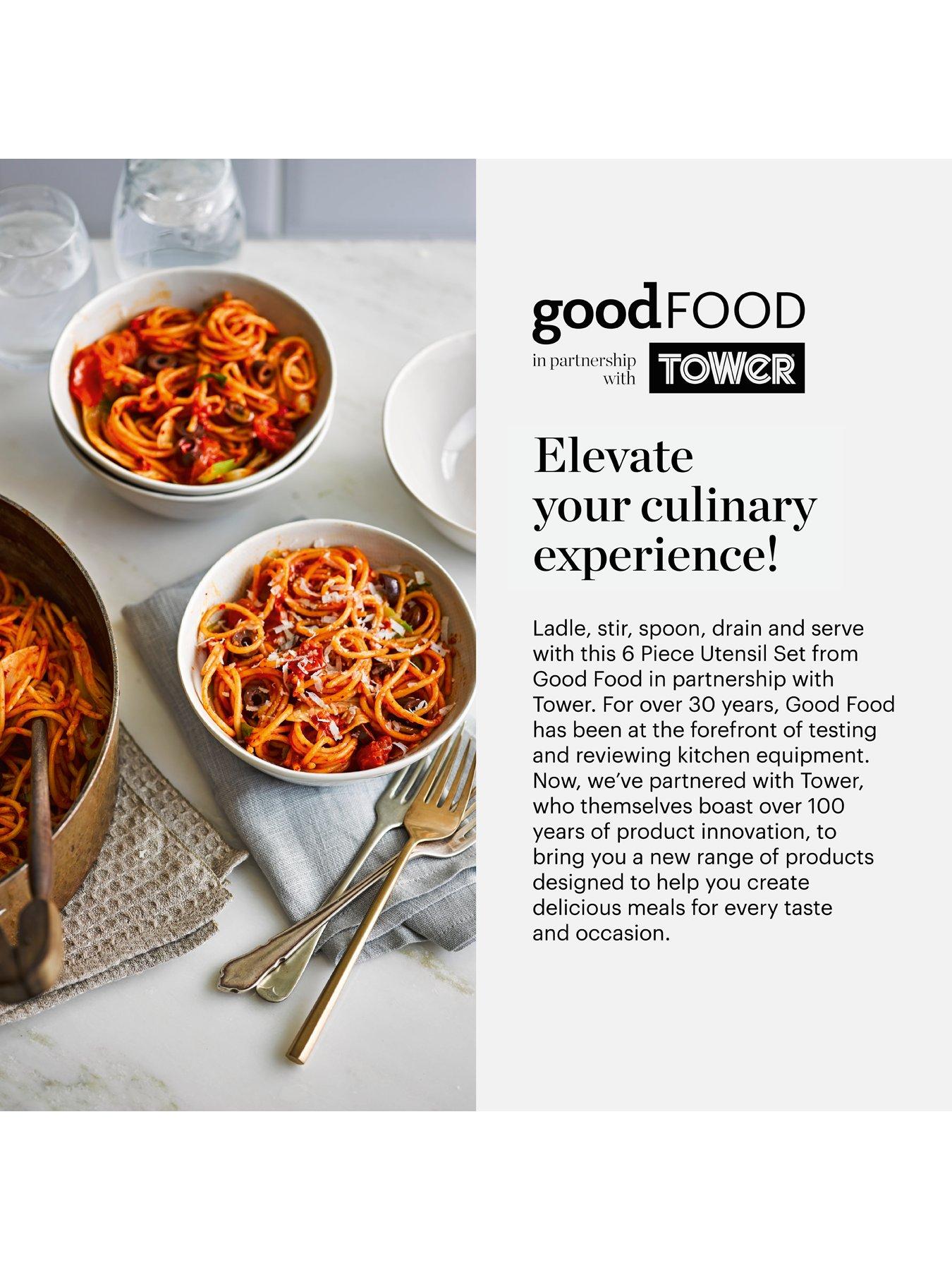 Good Food by Tower 6 Piece Utensil Set | Very